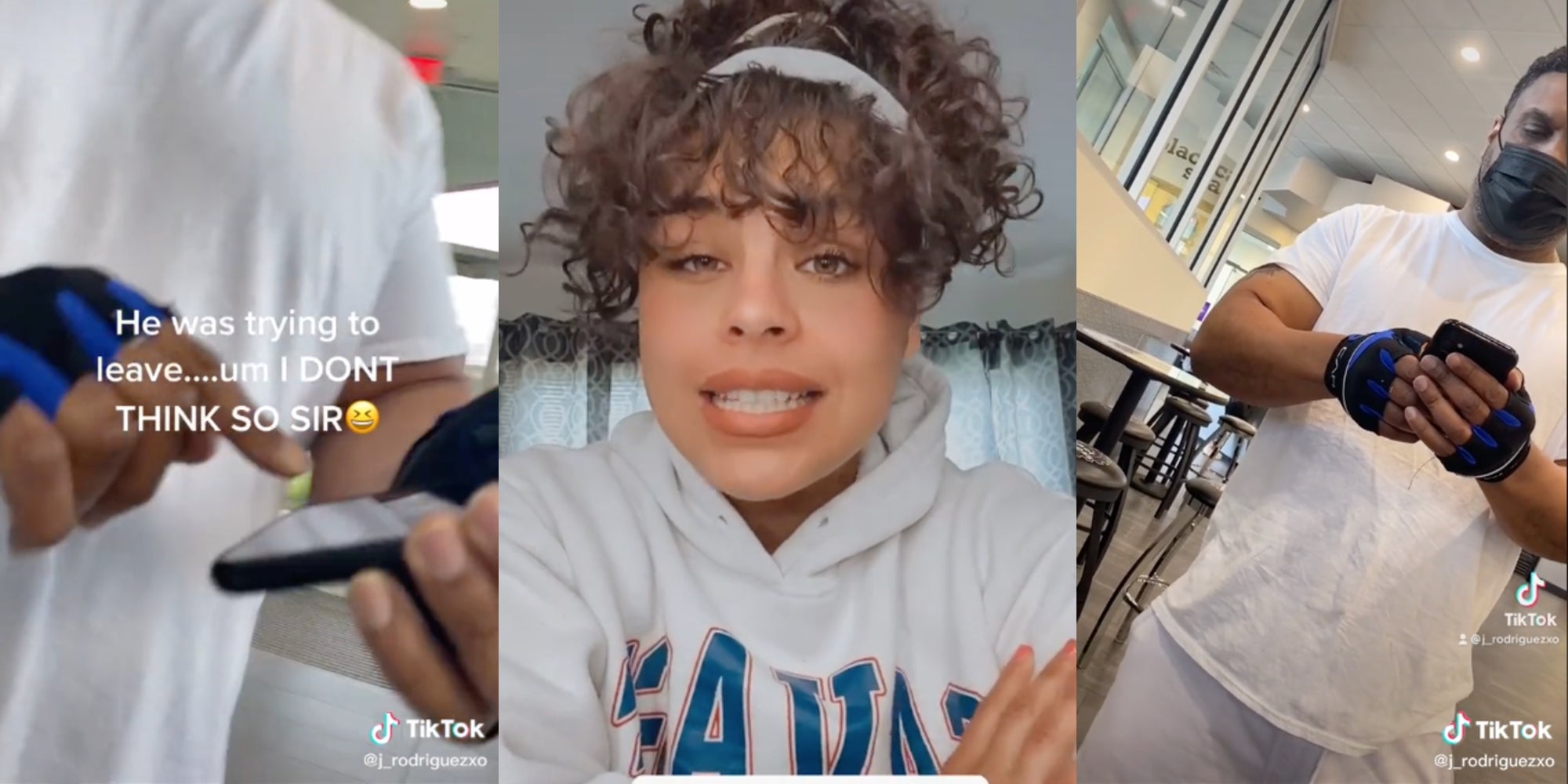 Tiktoker Confronts ‘creep Who Took Photo Of Her Working Out