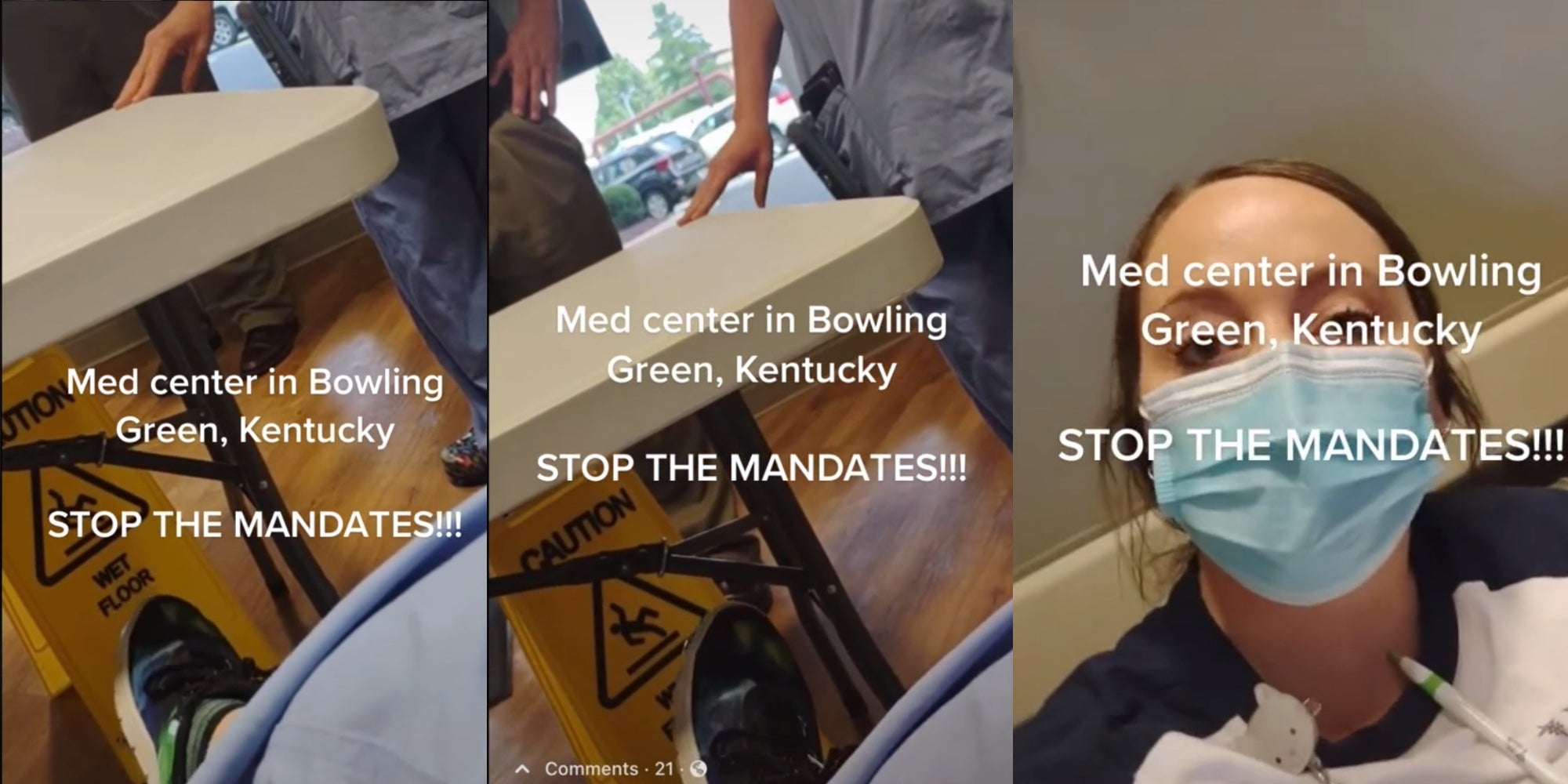 Karen Refuses To Leave Work After Getting Fired For Refusing Vaccine