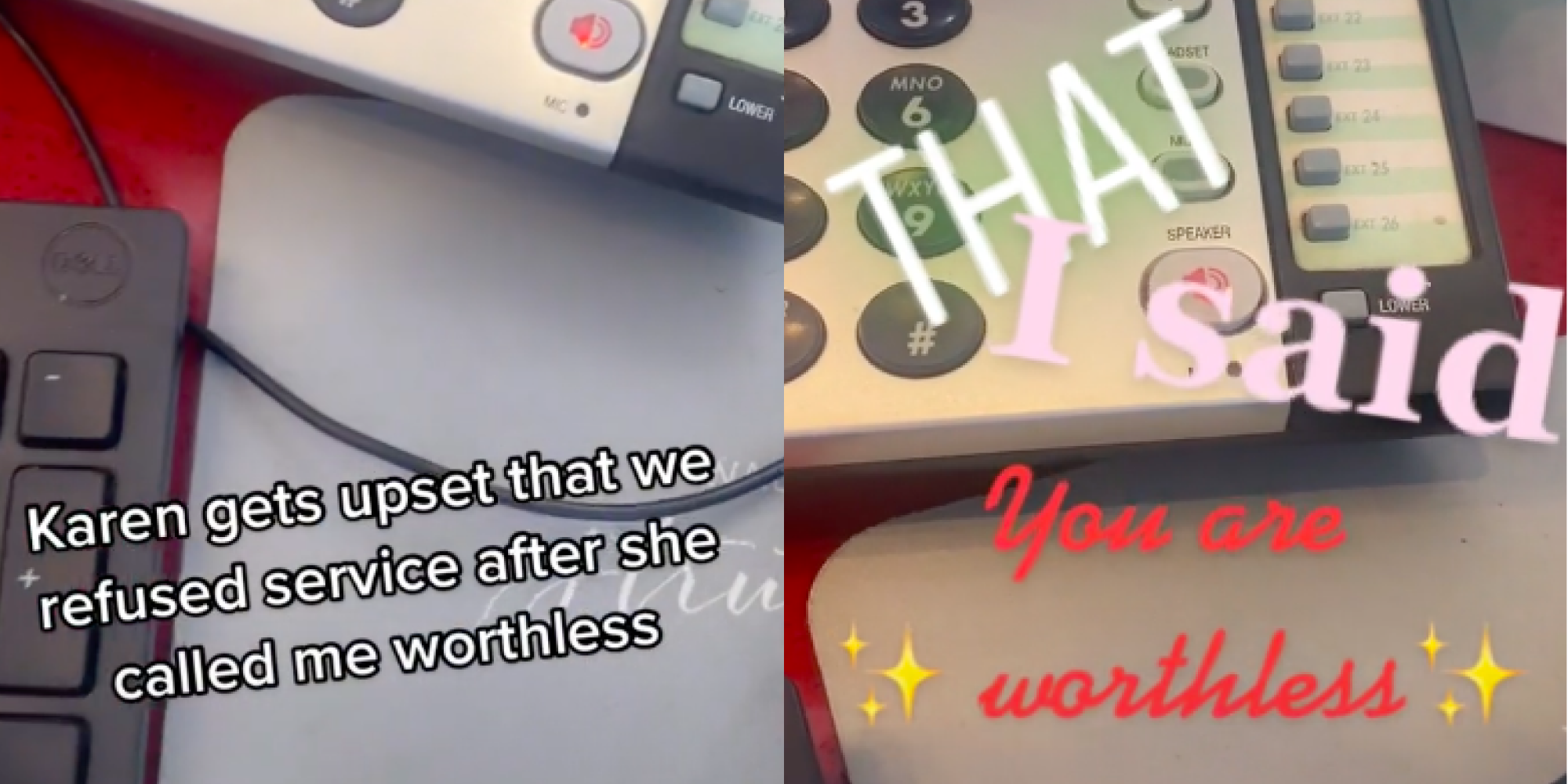 Karen Calls Worker 'Worthless,' Is Shocked When She's Refused Service