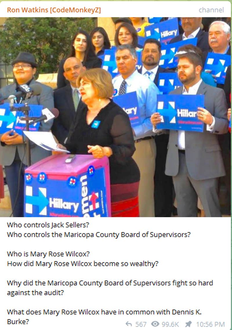 Ron Watkins' Followers Frustrated With QAnon-Style Riddles on Telegram