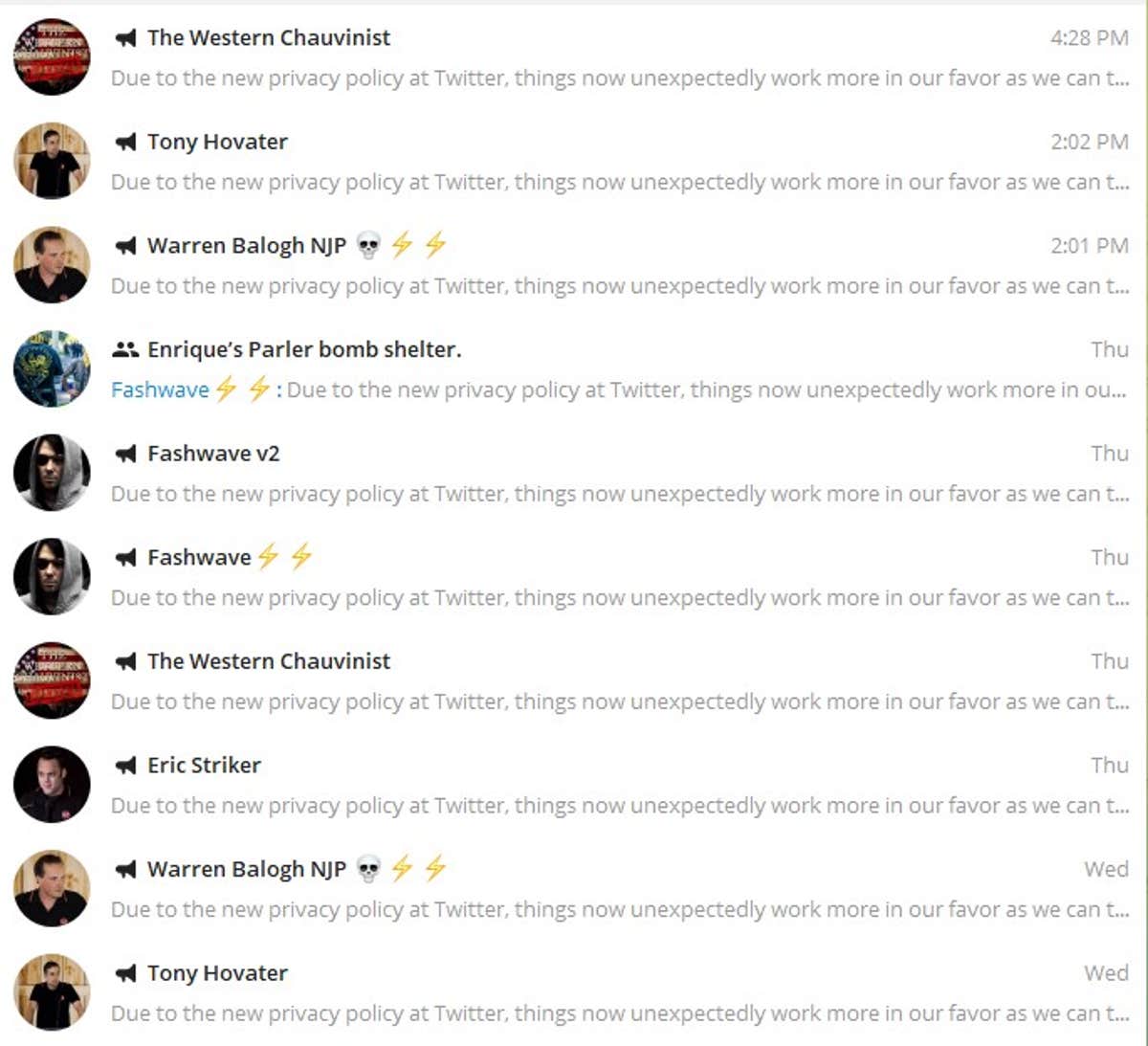 Twitter: Far-Right Groups Use New Privacy Policy Against Antifascists