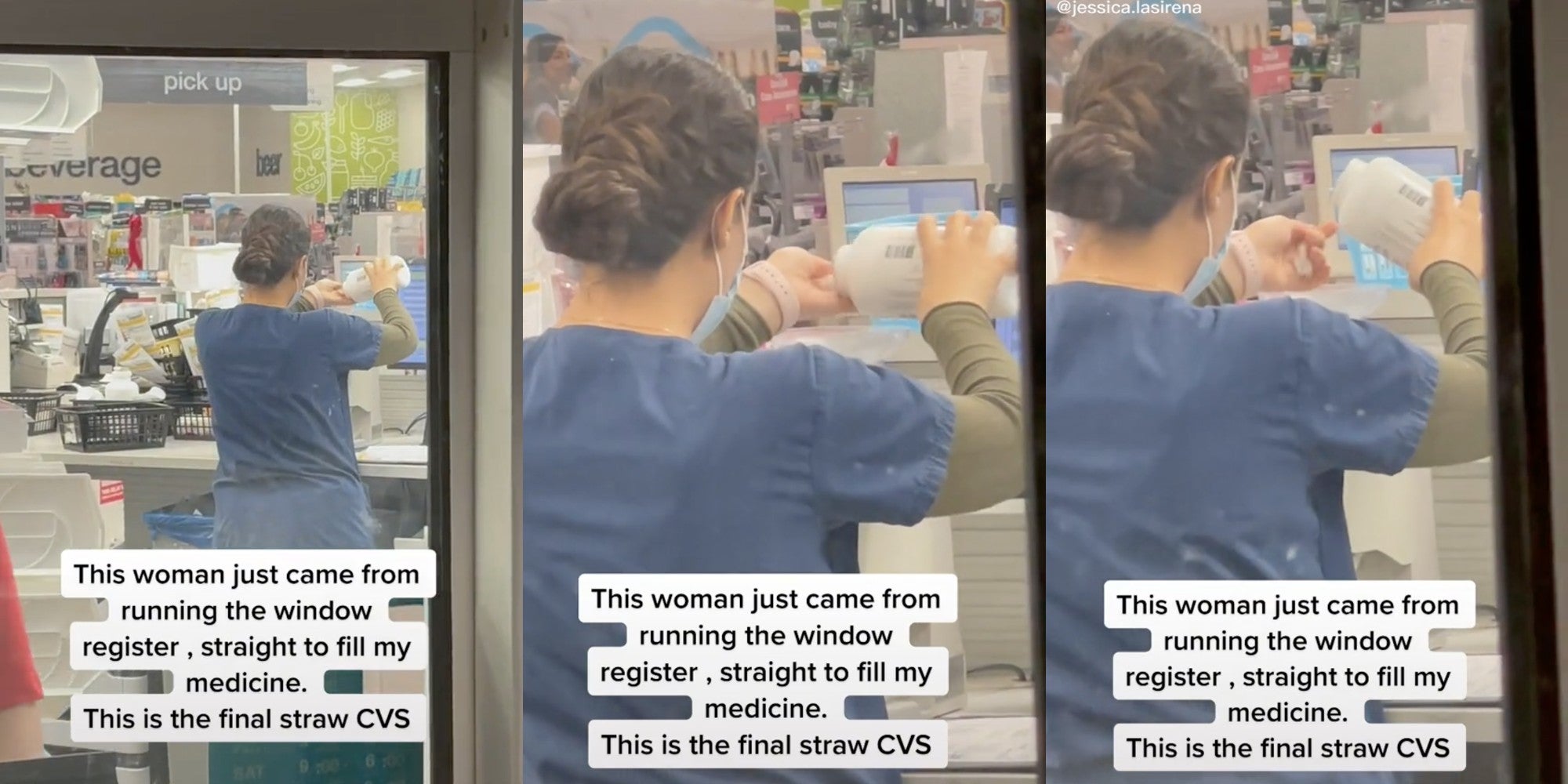 CVS Worker Fills Prescription With Bare Hands in Viral TikTok
