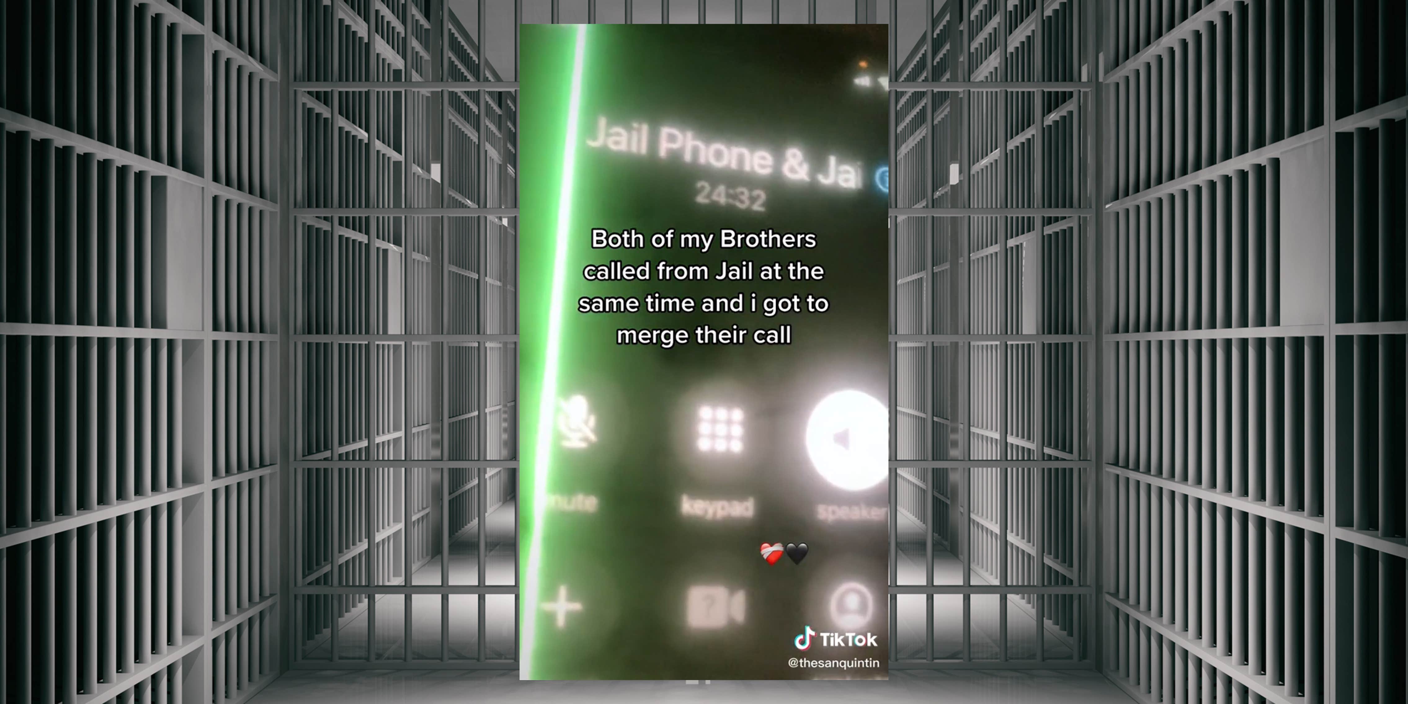TikToker Connects His Incarcerated Brothers Through 3-Way Call