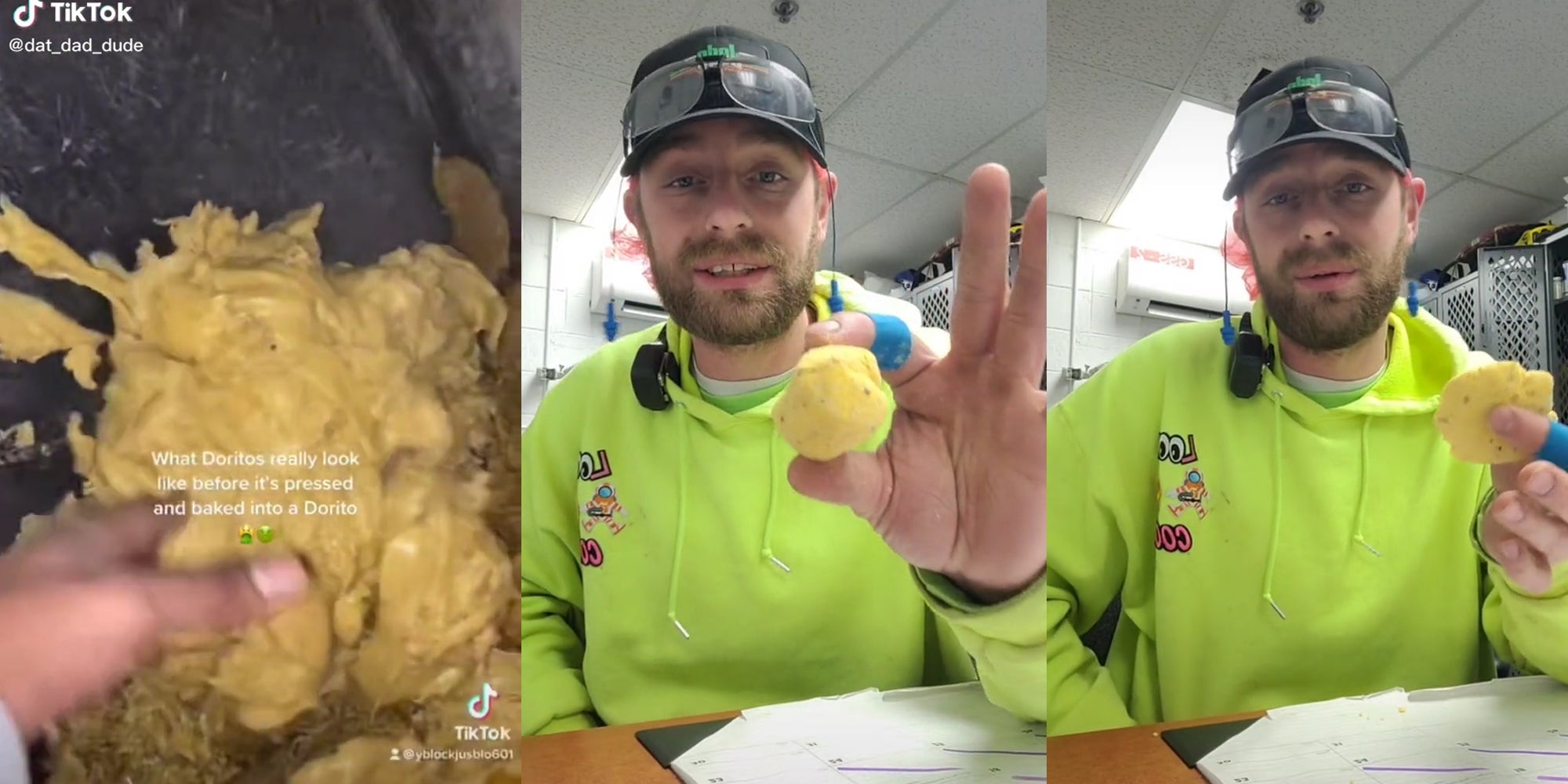 Frito-Lay Worker Shows What Doritos Really Look Like Frito-Lay Worker Shows What Doritos Really Look Like