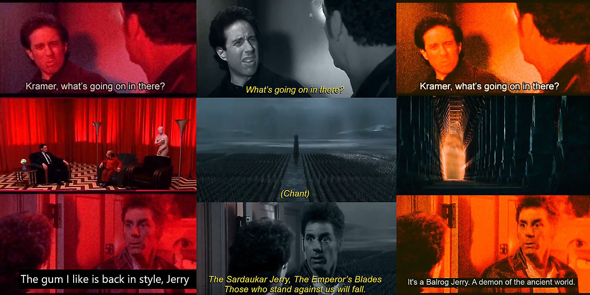 The Origins of the 'What's Going On In There?' 'Kramer Meme The Origins of the 'What's Going On In There?' 'Kramer Meme
