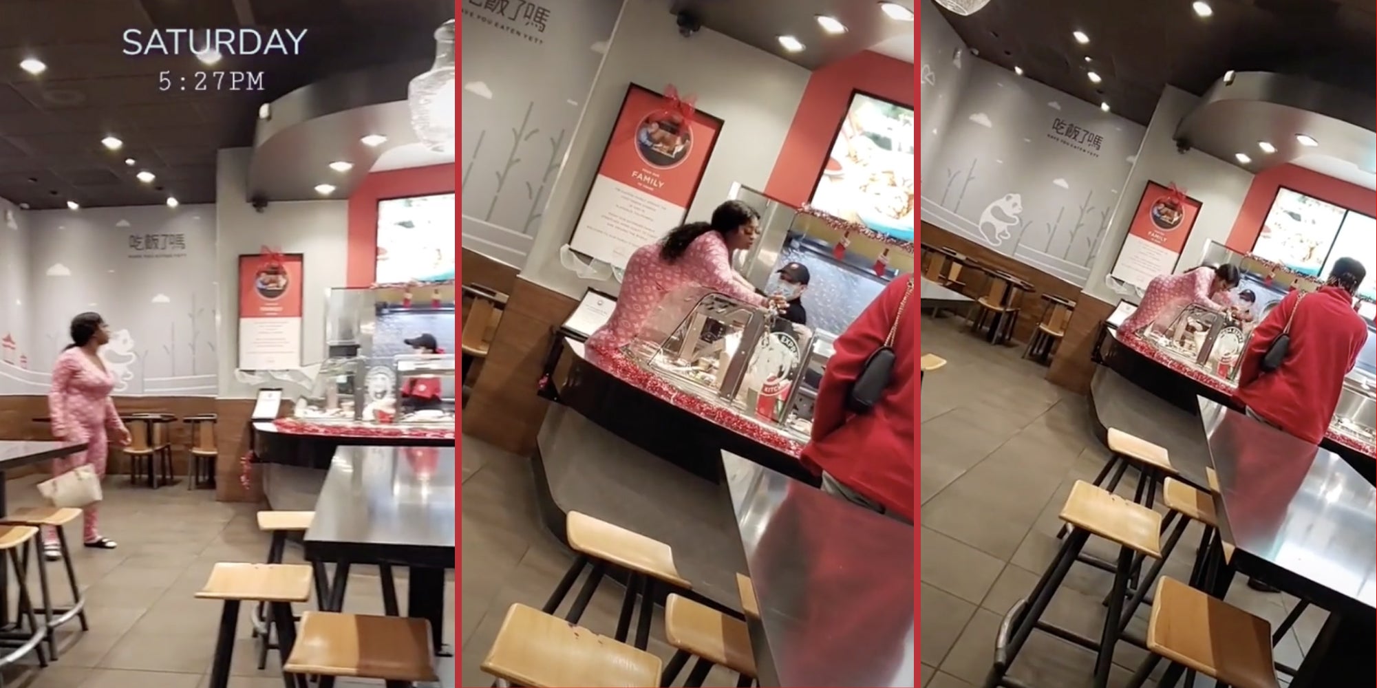 Woman Yells at Panda Express Workers, Throws Food in Viral TikTok