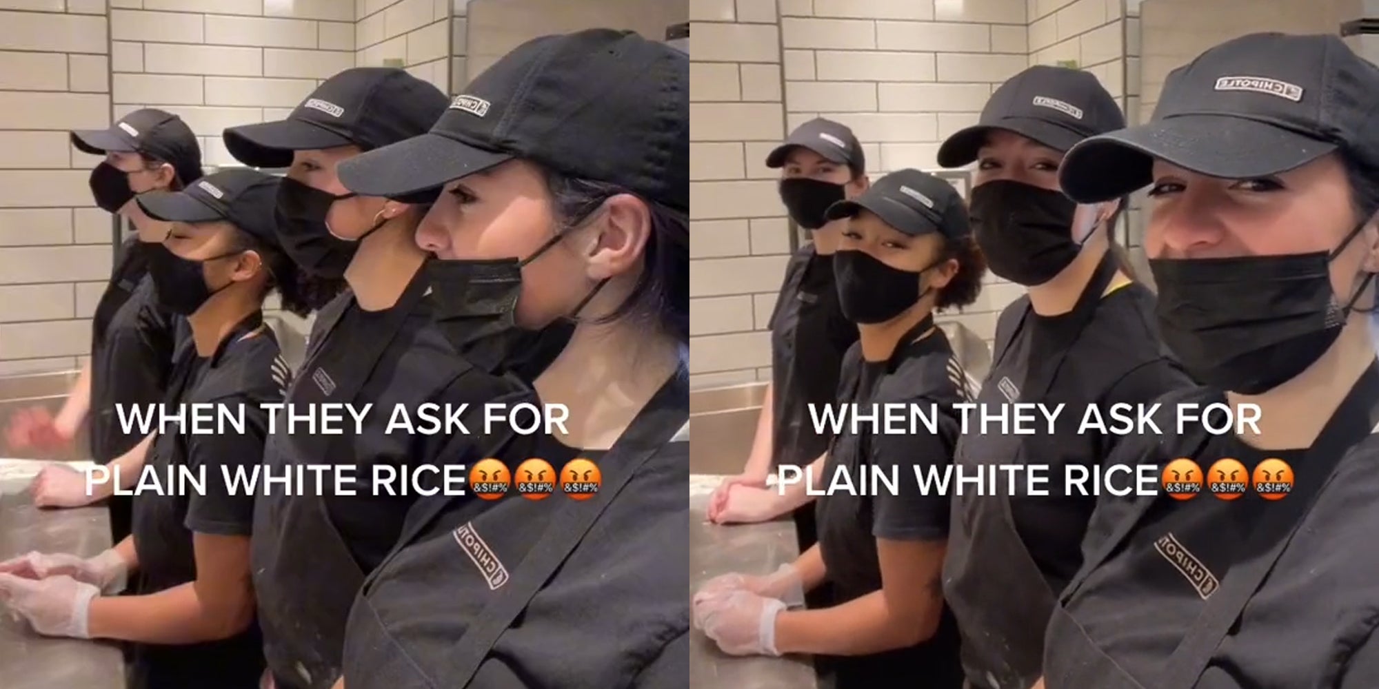 Chipotle Workers Put Customer Who Orders ‘Plain White Rice’ on Blast