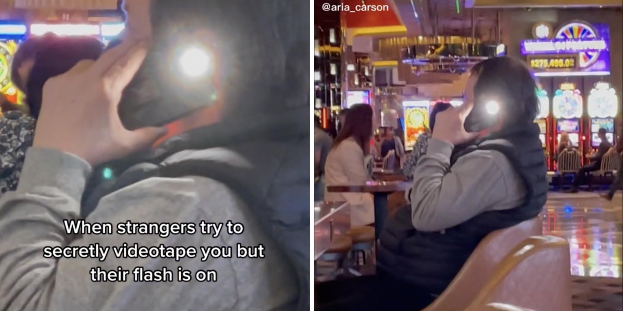 TikToker Says Man Filmed Her in Public But Forgot to Turn Off His Flash