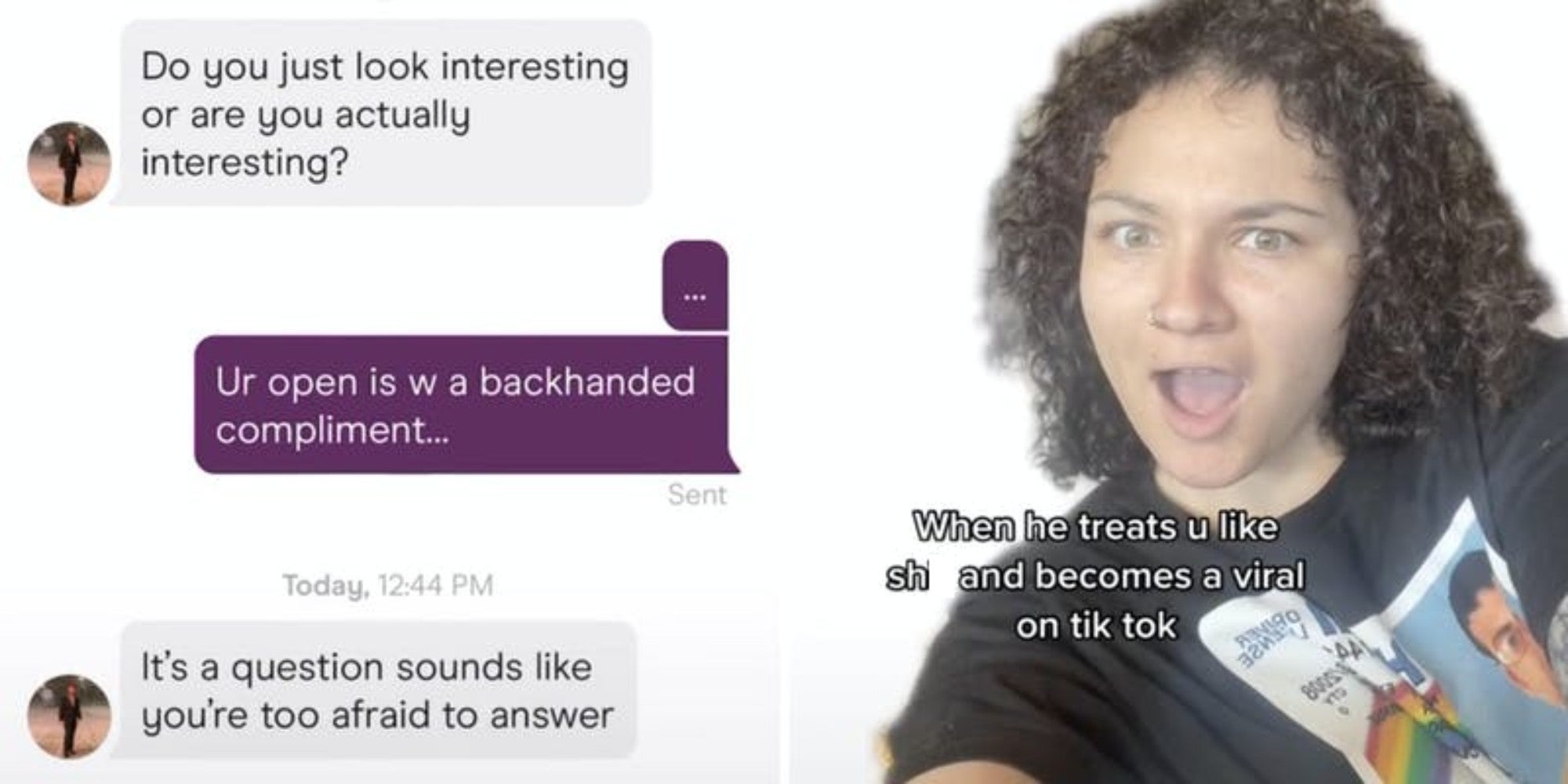 TikToker Calls Out Hinge Match for Rude Voice Message