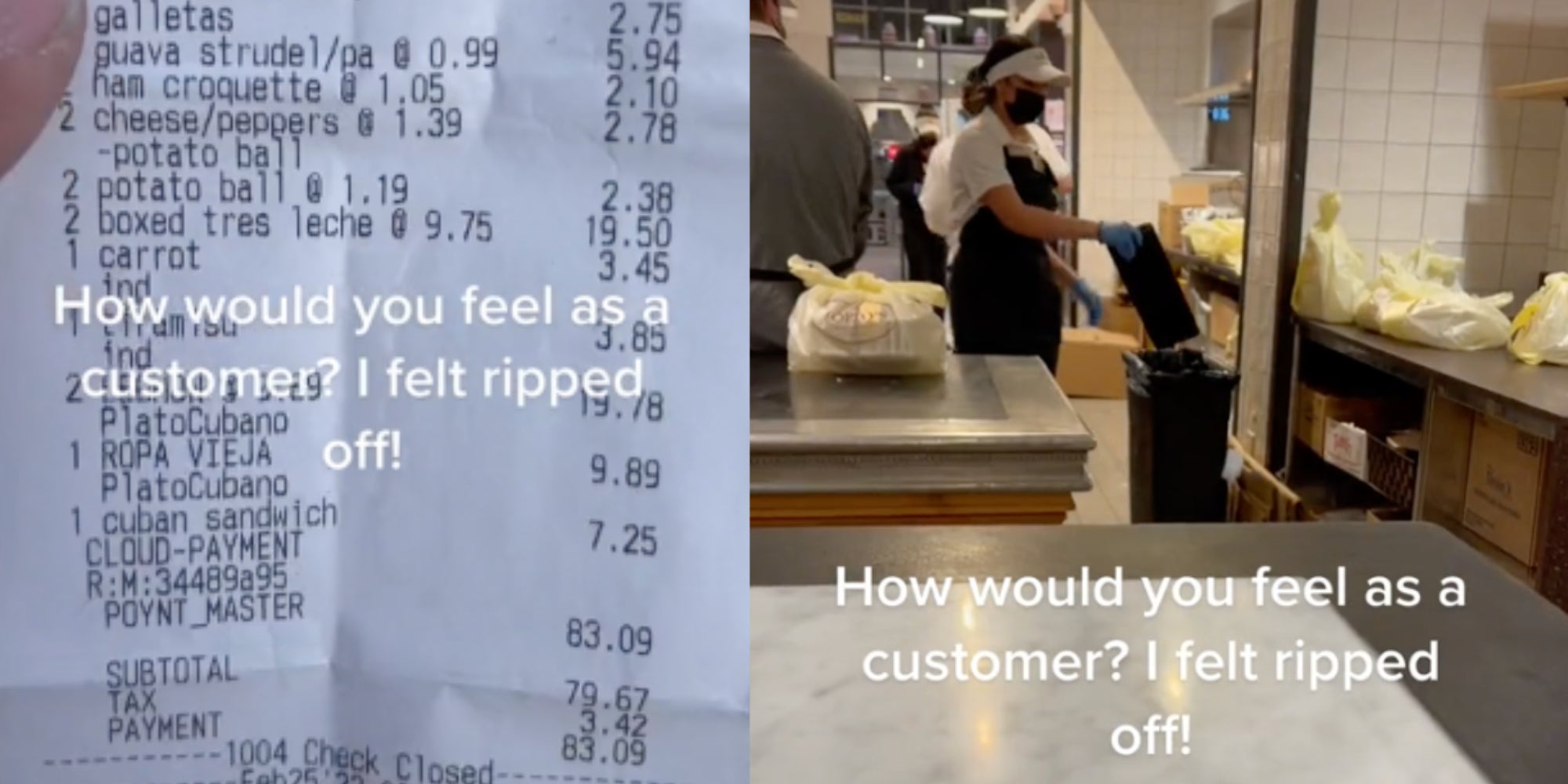 Customer Films Workers Throwing Away Food, Calls it a Rip-Off