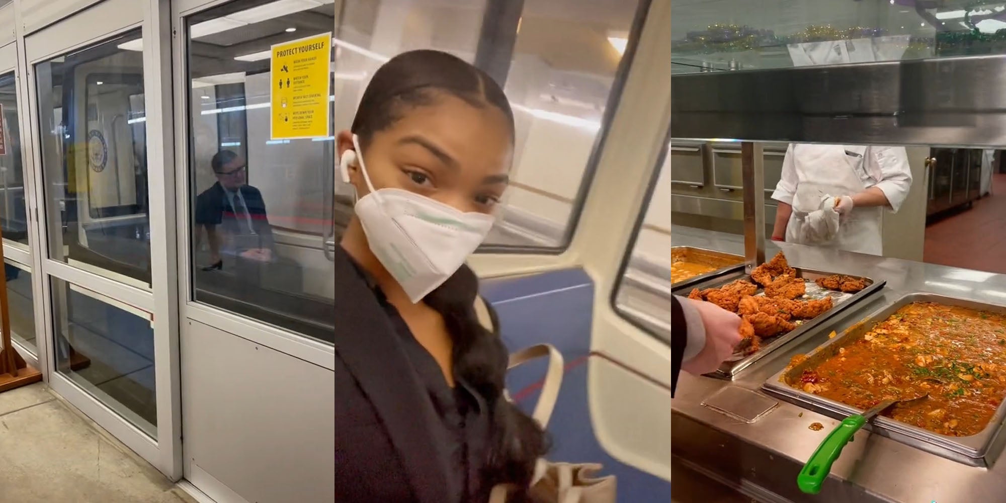 Viewers Disgusted After TikToker Exposes Senate's 'Secret' Train