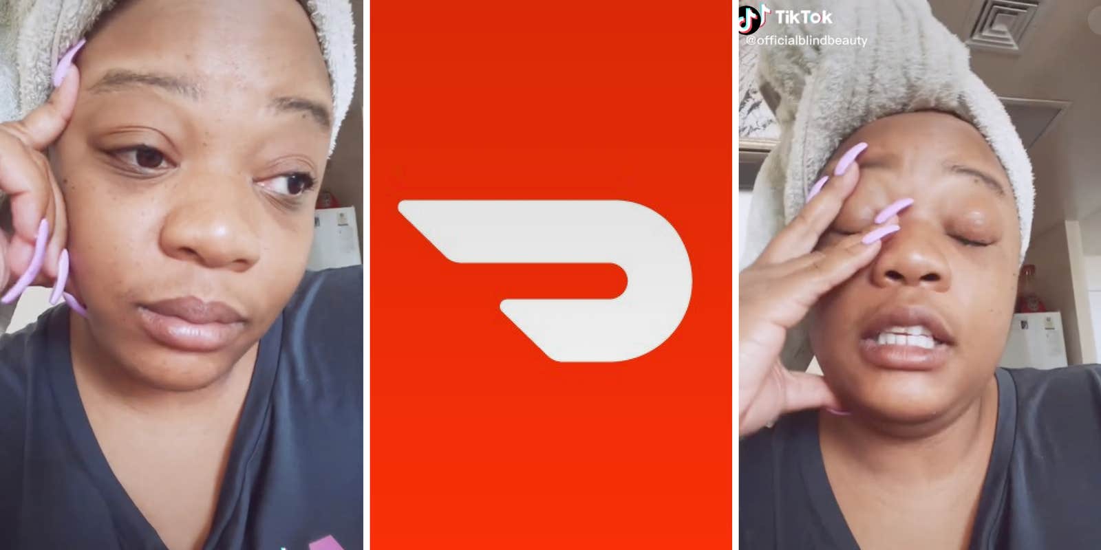 Tiktoker Says Two Doordash Drivers Canceled After Learning Shes Blind