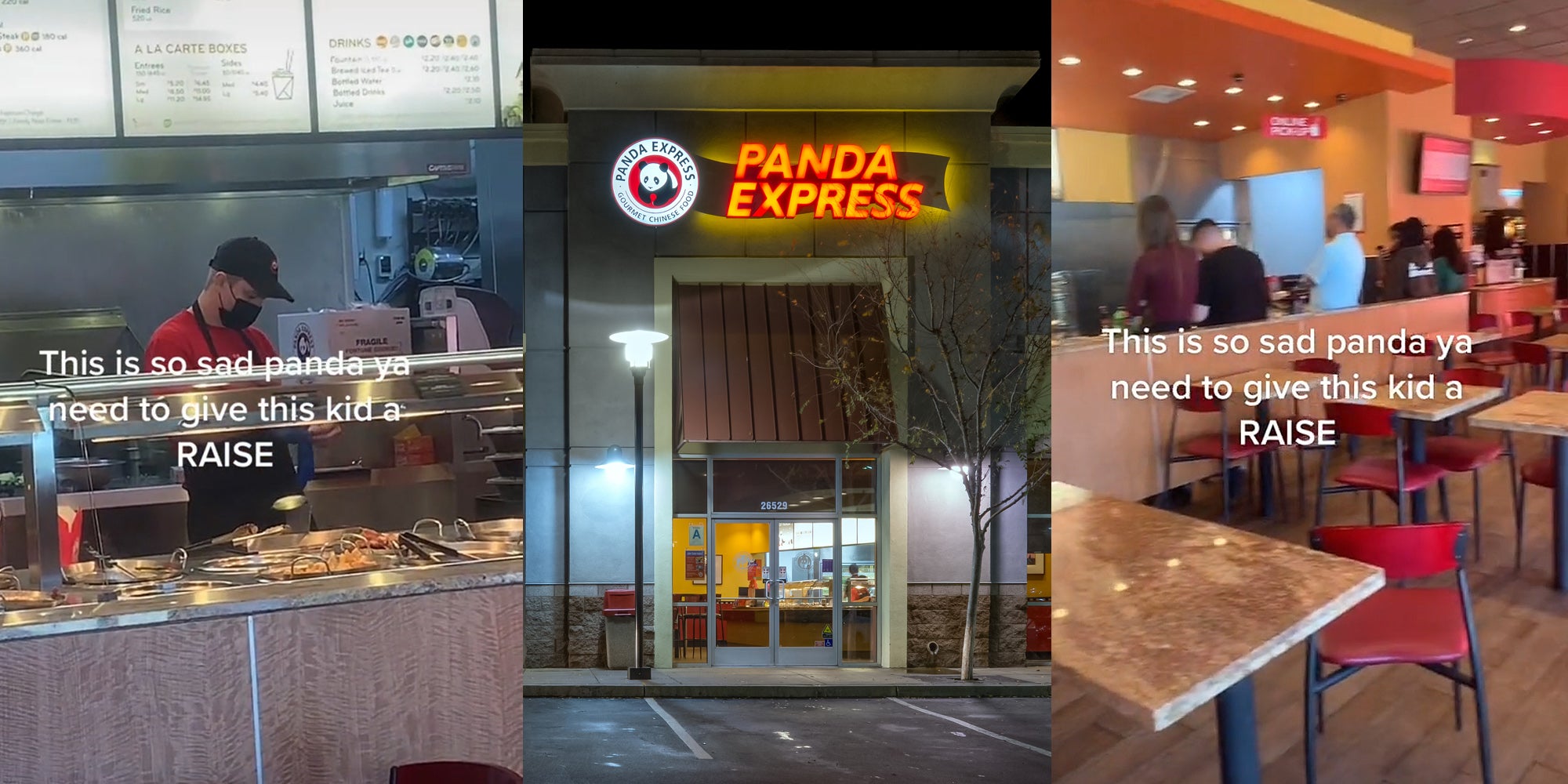 TikToker Shares Clip of Panda Express Worker Running Restaurant Alone
