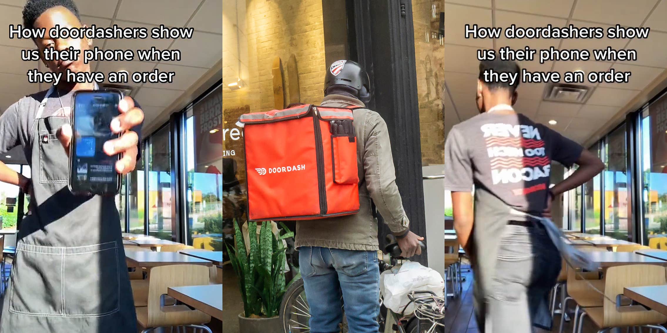 Worker Roasts DoorDash Drivers in Viral TikTok