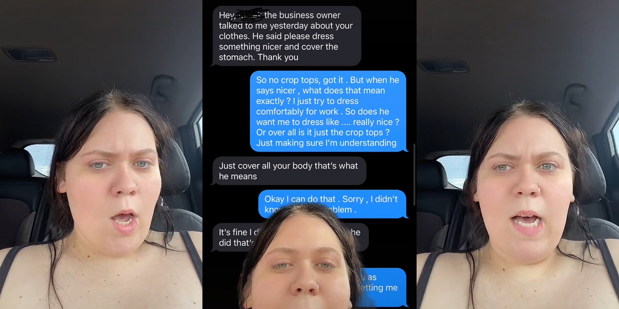 Plus Size Woman Says She Was Dress Coded At Job With No Dress Code Plus Size Woman Says She Was Dress Coded At Job With No Dress Code