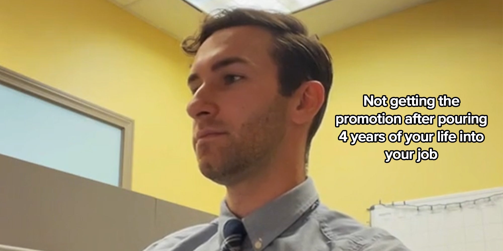 Worker Says He Was Denied Promotion After Four Years at His Job