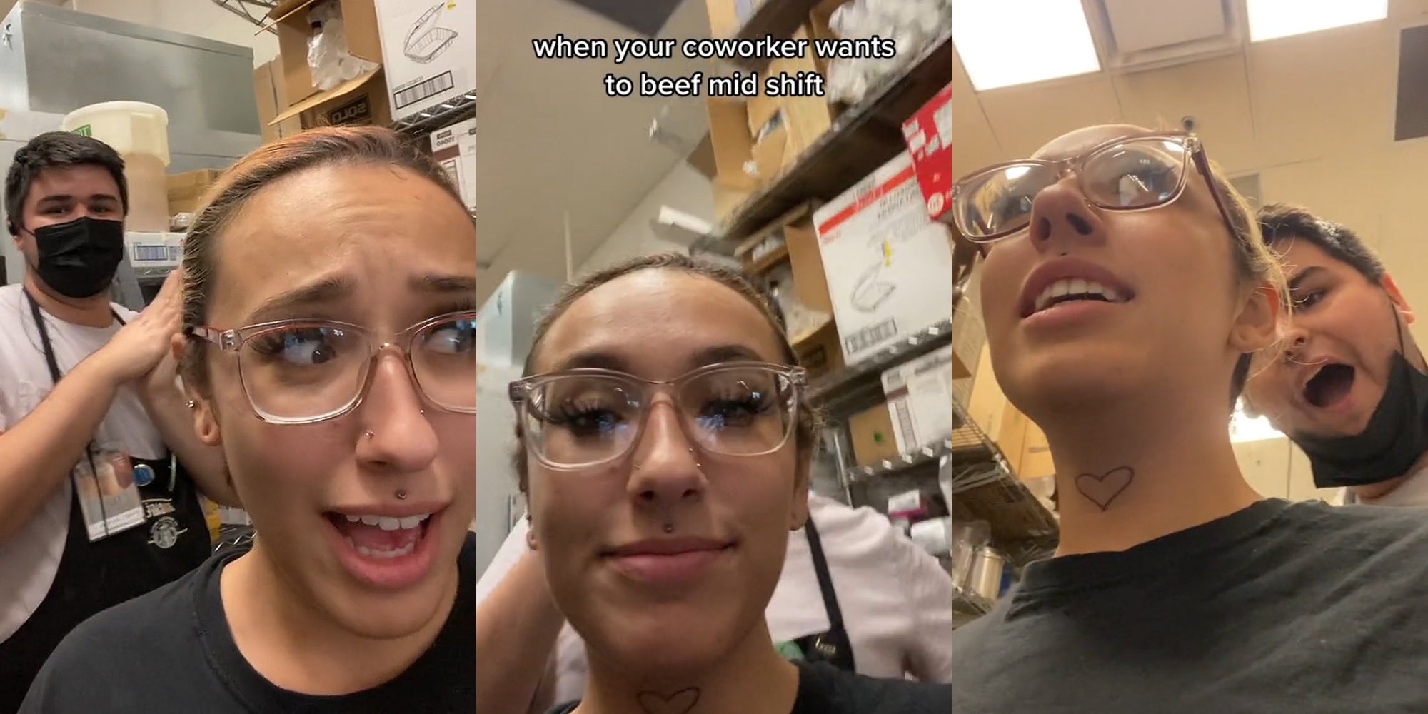 La carne entre dos compañeros baristas se vuelve vírico en TikTok