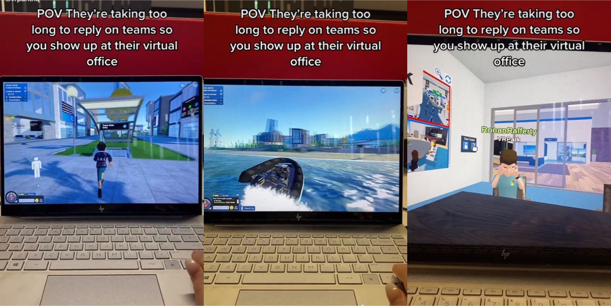 VR Company Jokes About Workers Showing up to Virtual Office