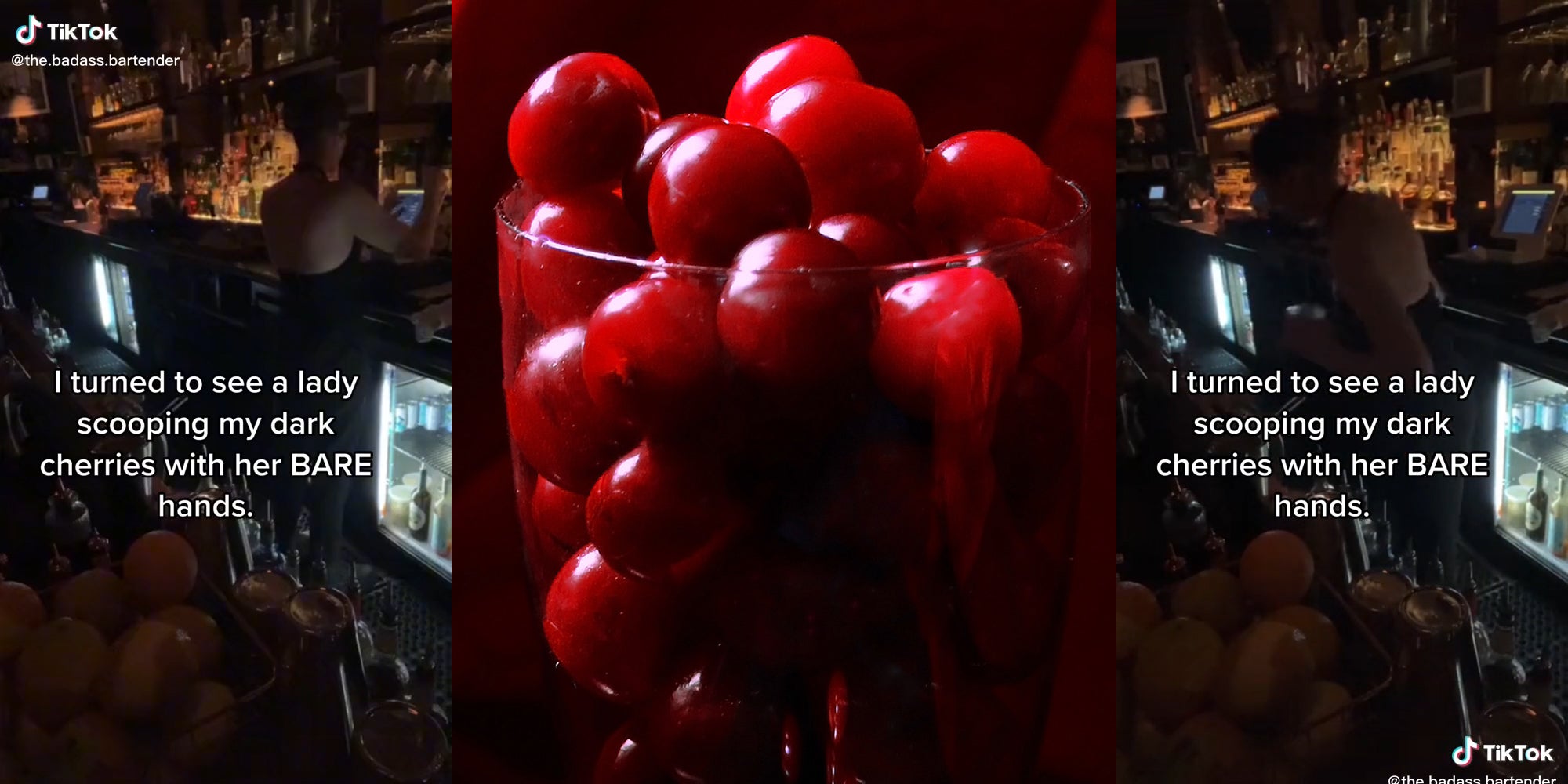 Bartender Cusses Out Customer Who Grabbed Cherries From Tray bartender-cusses-out-customer-who-grabbed-cherries-from-tray