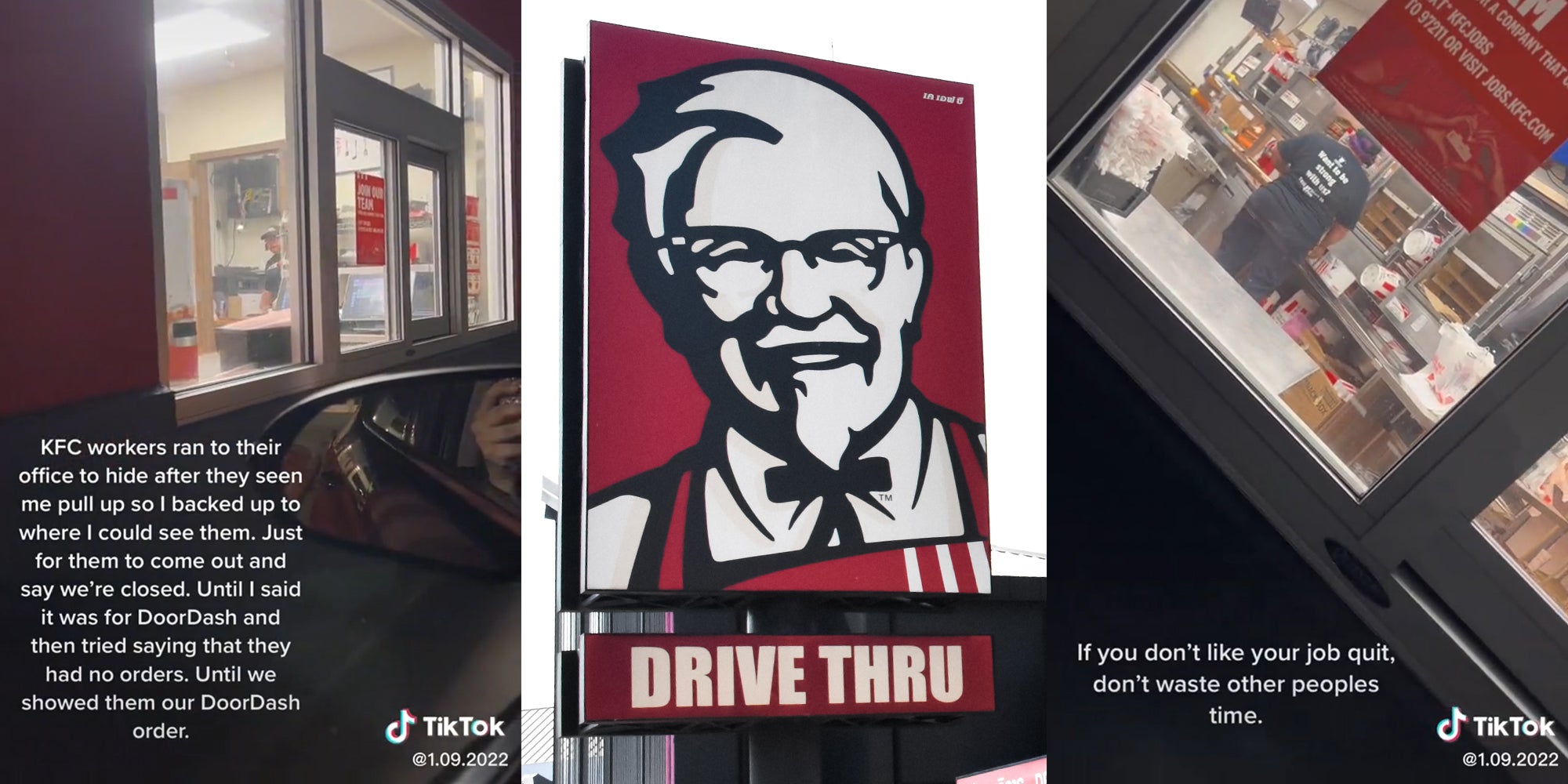 DoorDash Driver Films KFC Workers Hiding Before Closing Time doordash-driver-films-kfc-workers-hiding-before-closing-time