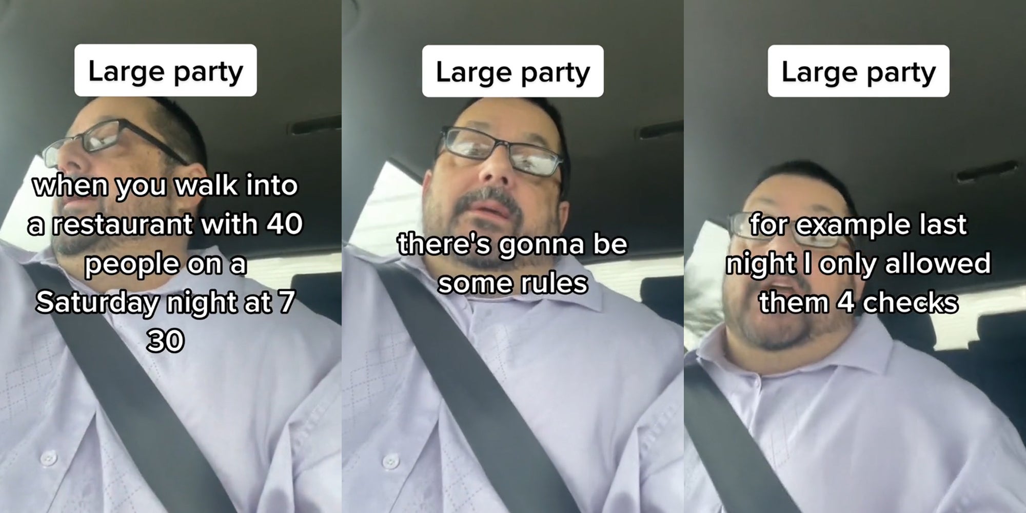 Restaurant Manager Shares Rules When Dining With a Large Party