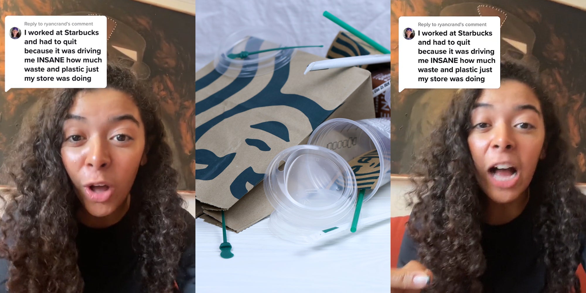 Starbucks Barista Says She Quit Job Over Store's Plastic Waste