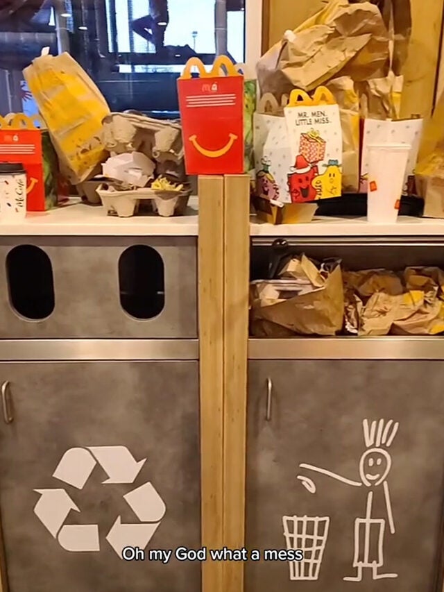 McDonald’s Customer Shocked To Find Store Full Of Trash McDonald’s Customer Shocked To Find Store Full Of Trash