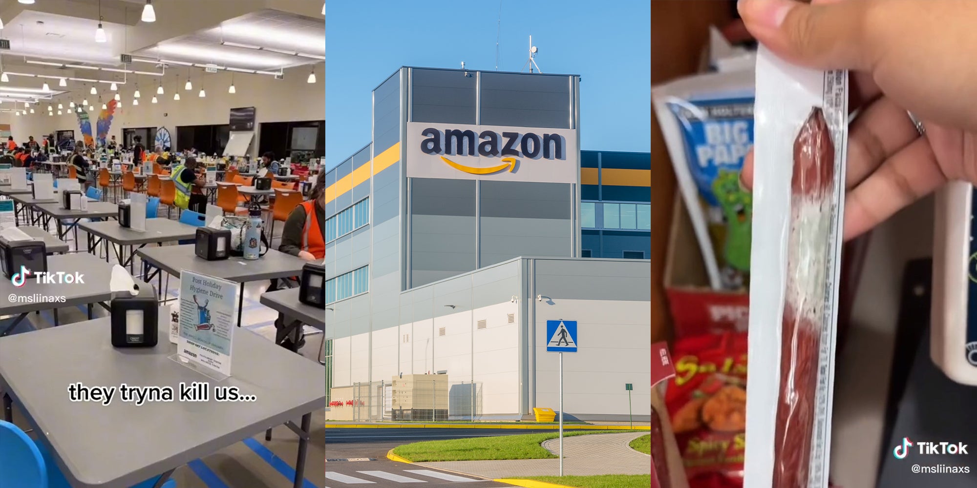 Amazon Worker Claims Workplace Was Serving Moldy Slim Jims
