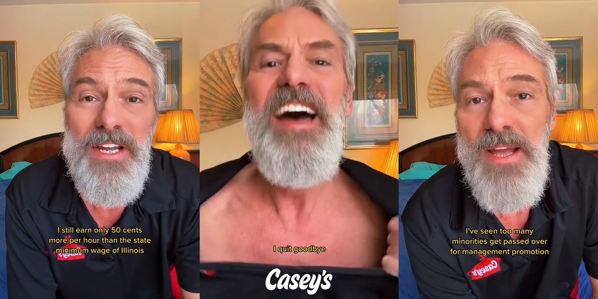 Worker Quits Convenience Store Casey's Publicly on TikTok