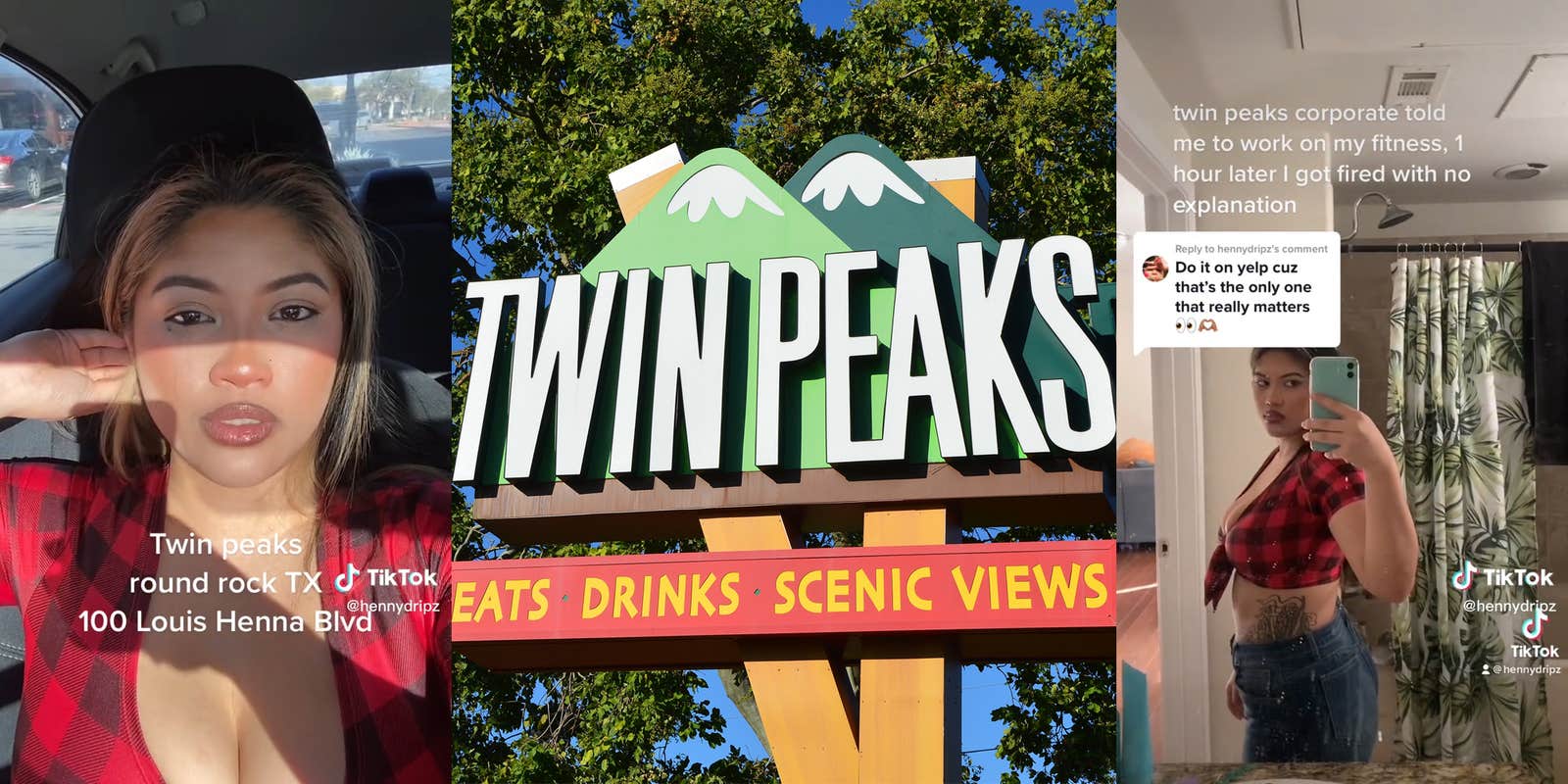 Twin Peaks Worker Fired Told To Work On Her Fitness