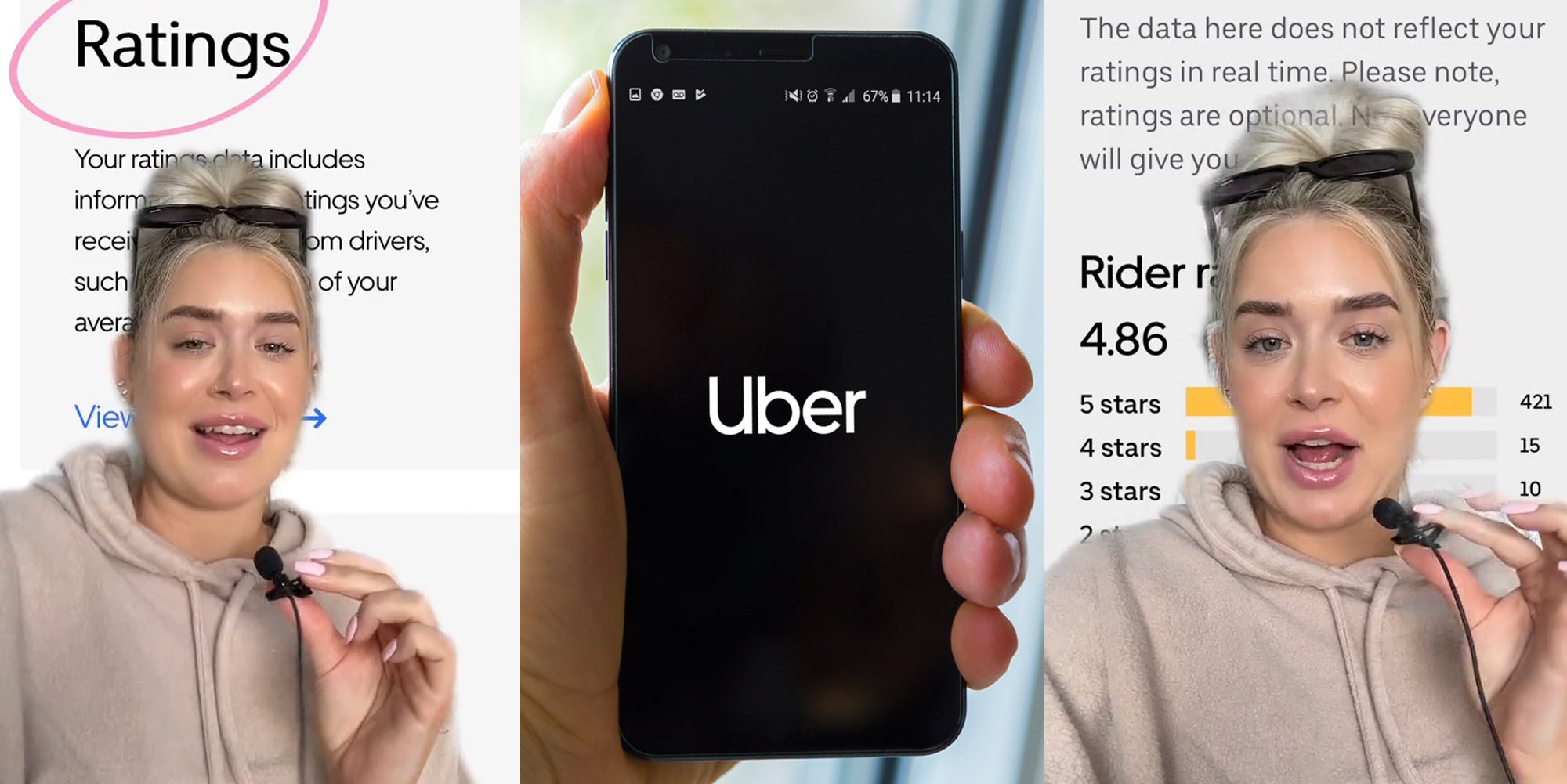 Customer Reveals How To See How Uber Drivers Have Rated You