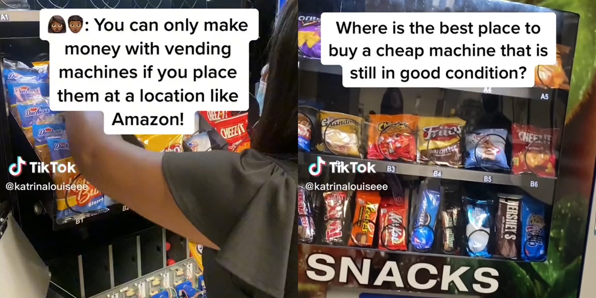 TikToker Says She Made 20K Off Vending Machine Business