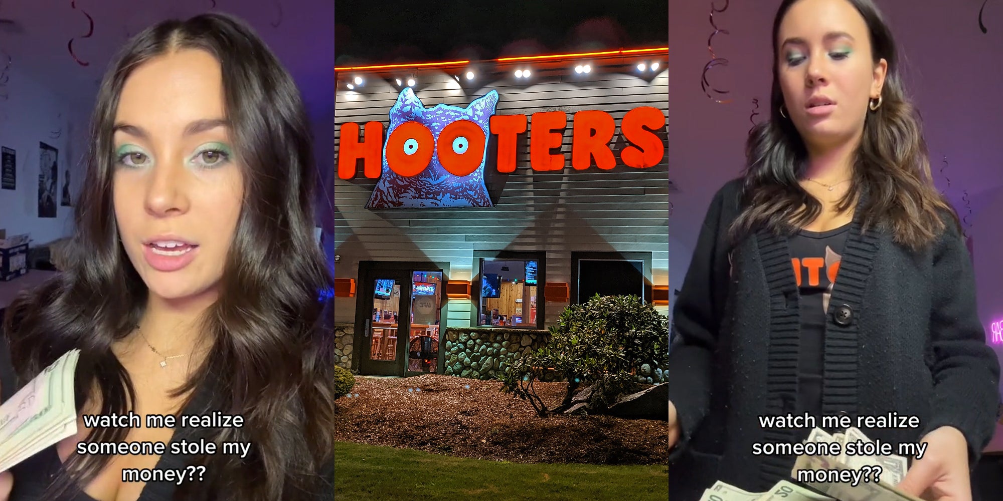 Hooters Waitress Gets Tip Money Stolen