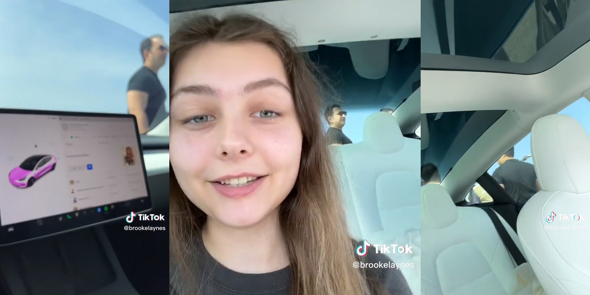 Woman Catches Men Pretending Her Tesla Is Theirs