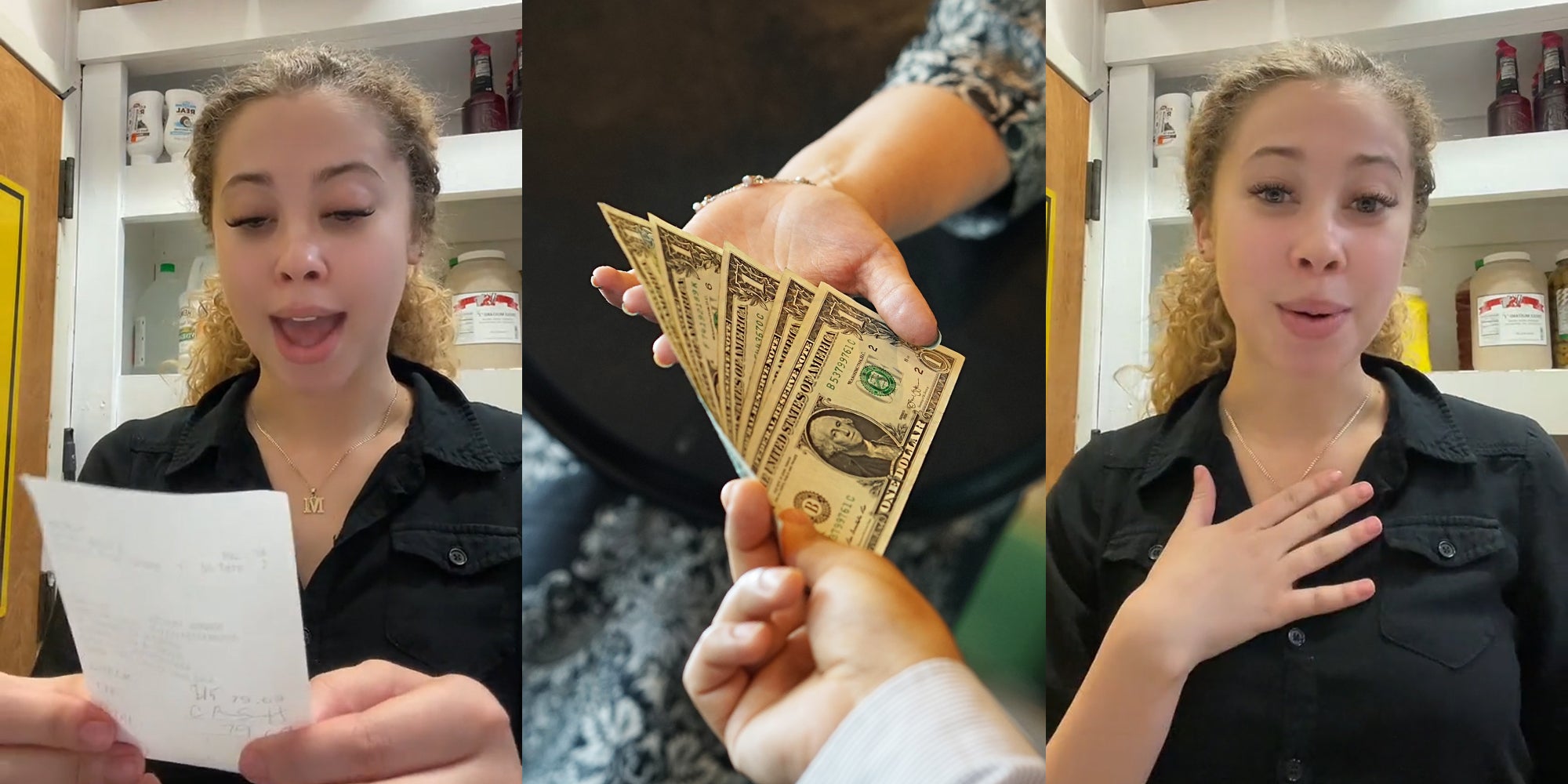 Server Says Table Tipped $33 on a Bill of $500