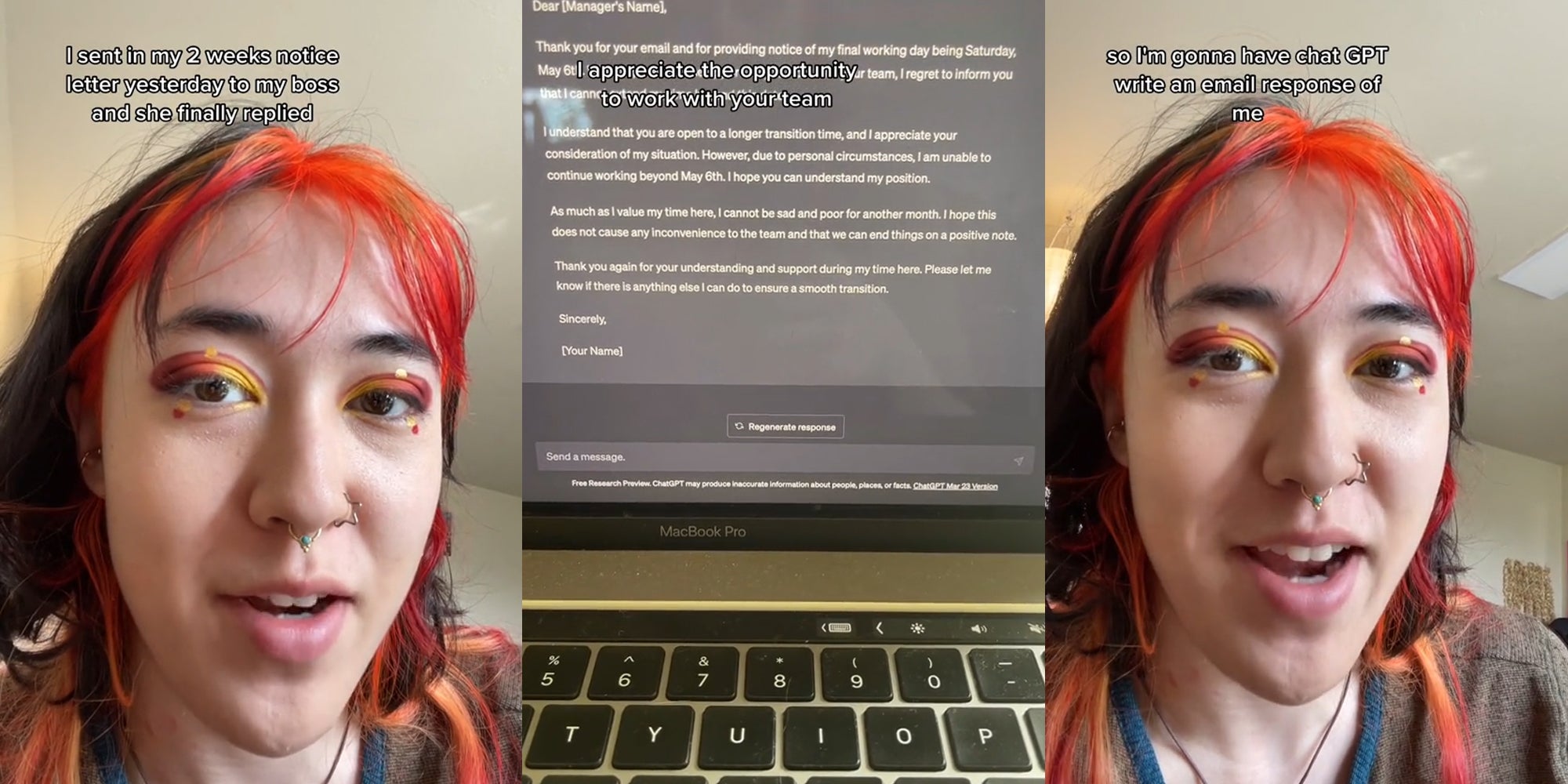 Worker Uses ChatGPT to Resign Because She's 'Sad and Poor'