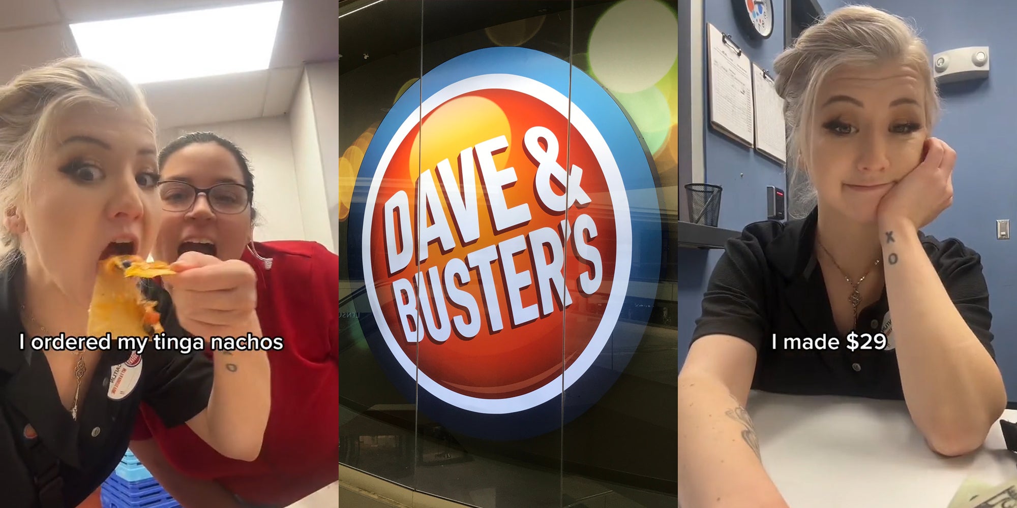 Dave And Busters Server Makes 29 During Shift