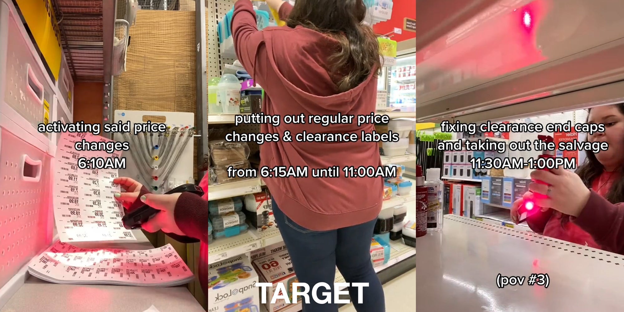 Target Worker Shares All the Price Changes She Has to Make in One Shift