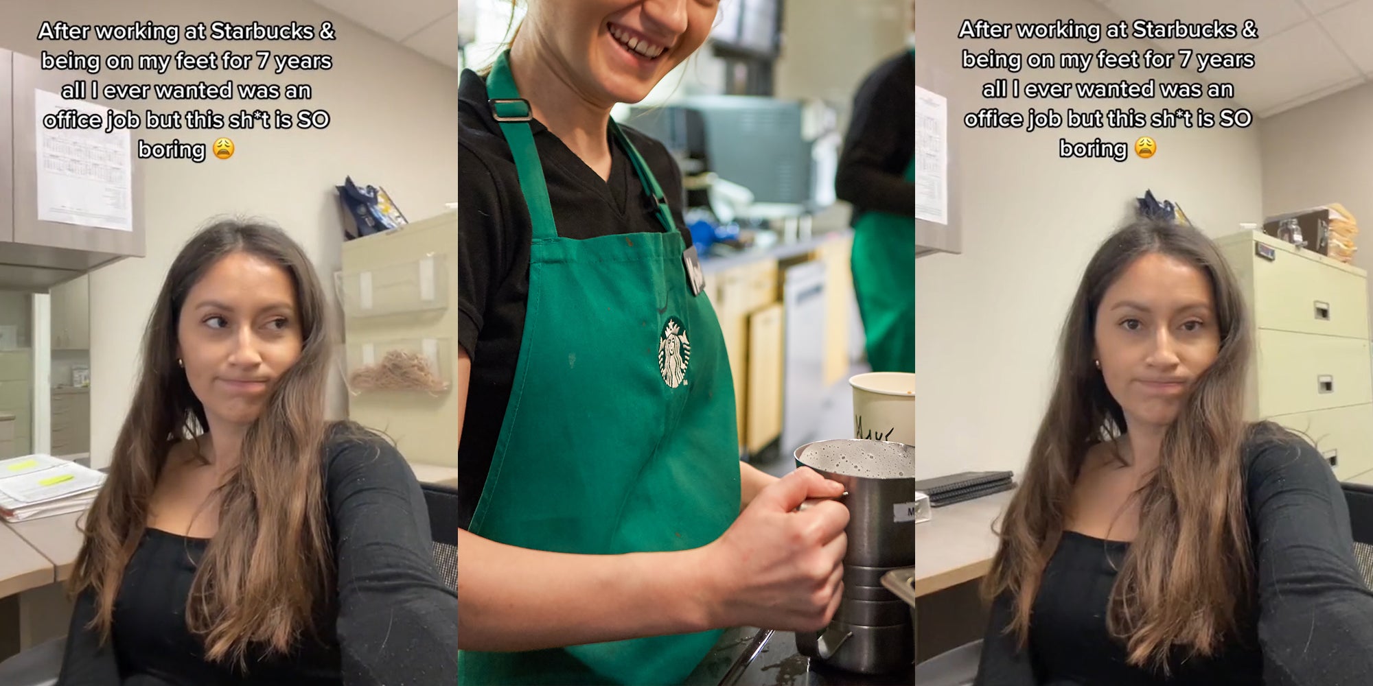 Admin Worker Regrets Leaving Her Job As A Barista At Starbucks
