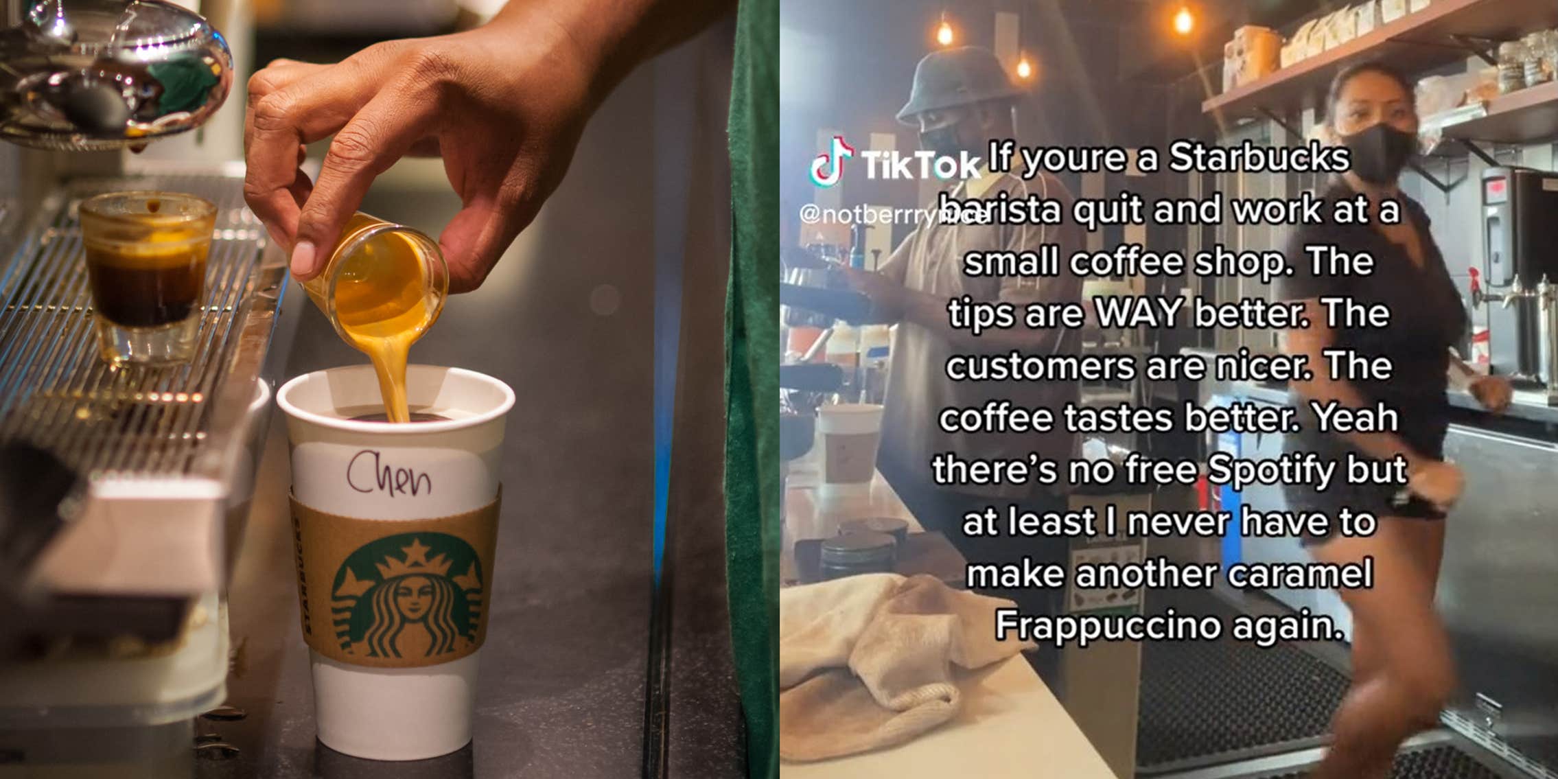 Worker Urges Starbucks Baristas To Quit And Work At Local Spots