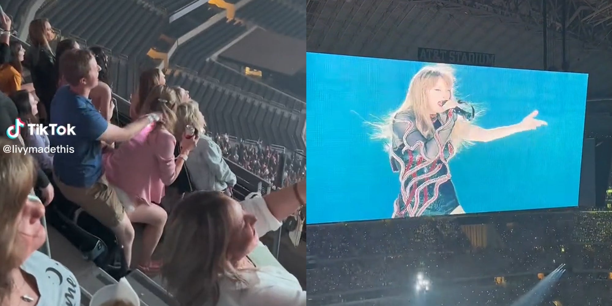 Viral TikTok shows 2 people grinding at a Taylor Swift concert