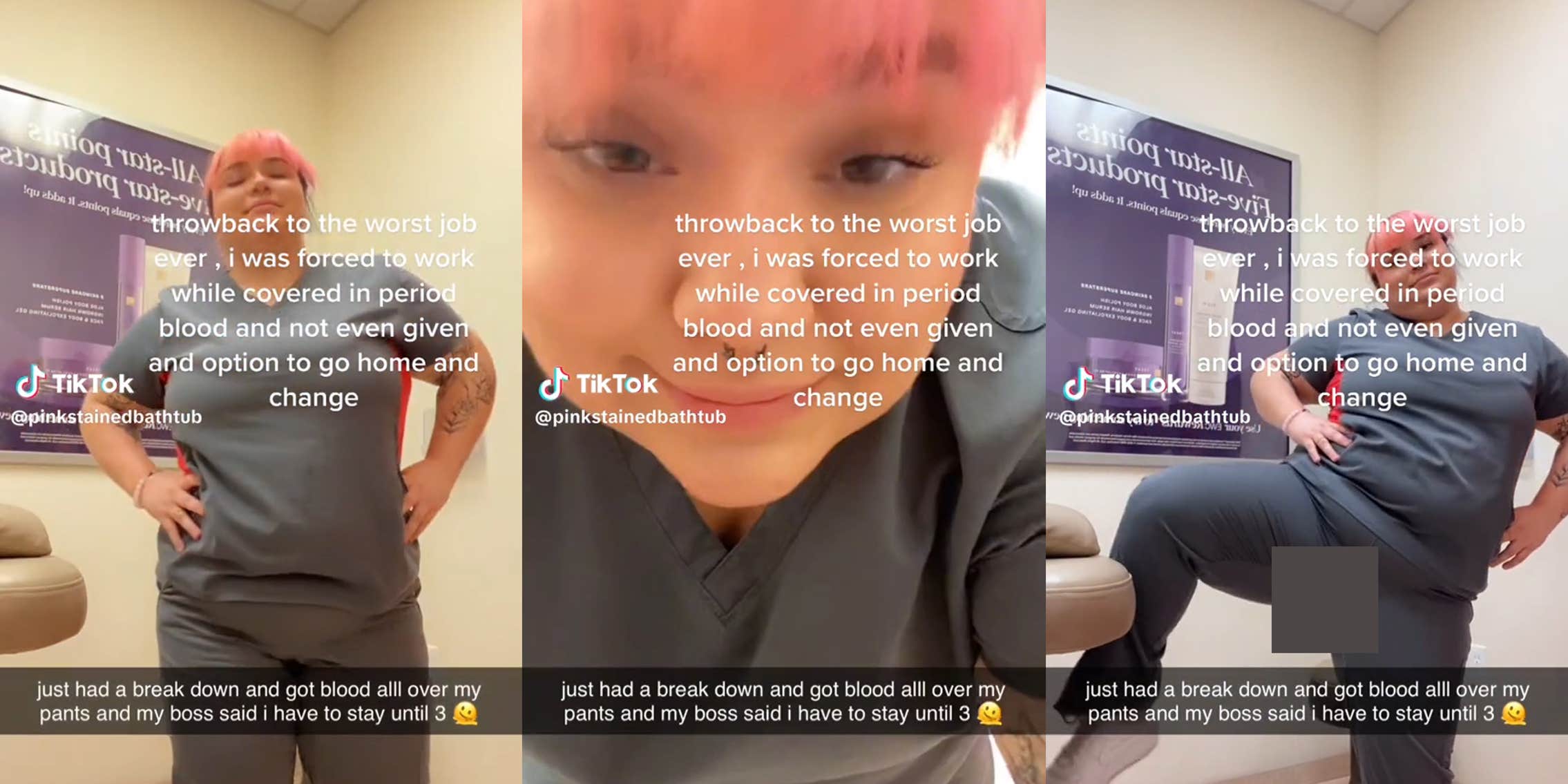 Worker Forced To Work While Covered In Period Blood worker-forced-to-work-while-covered-in-period-blood