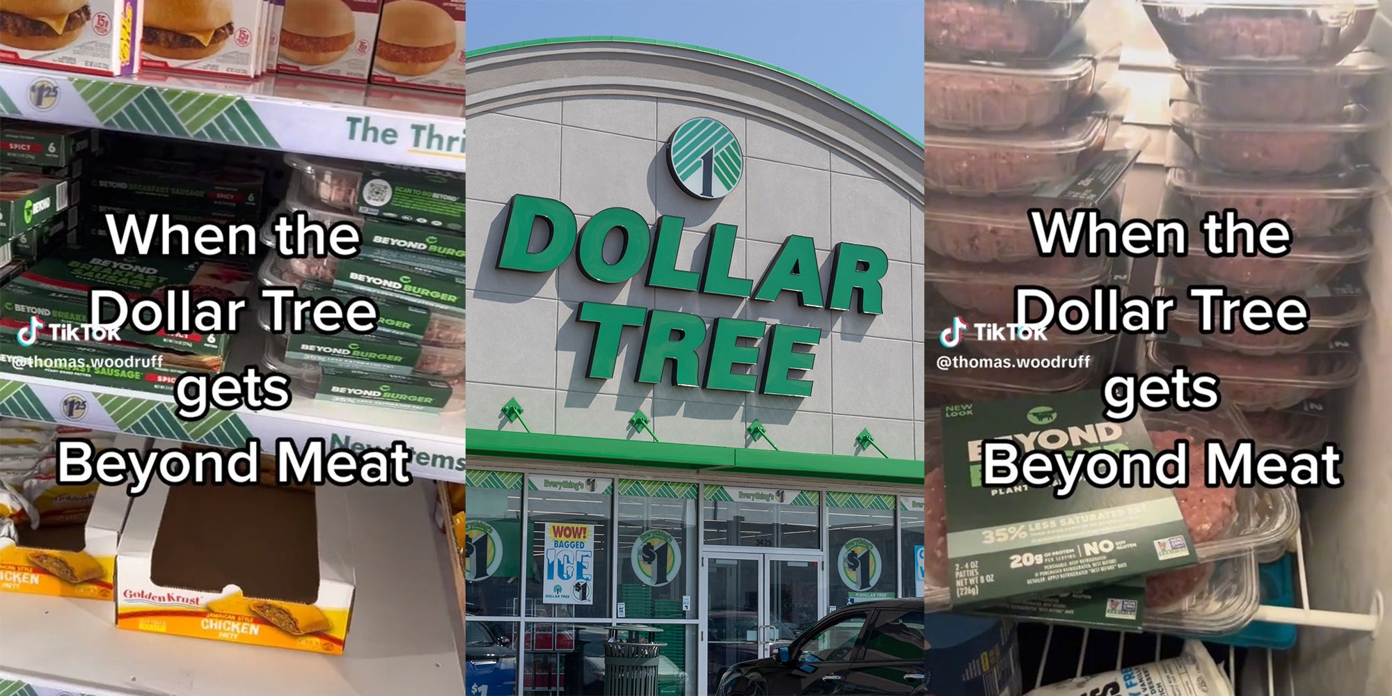 Shopper Is Excited to Find Beyond Meat at Dollar Tree