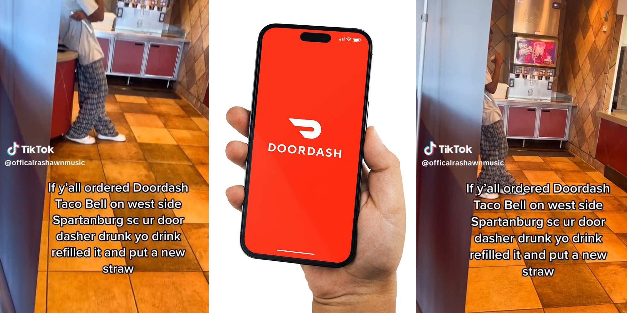 TikToker Exposes DoorDash Worker Who Drank Customer’s Soda