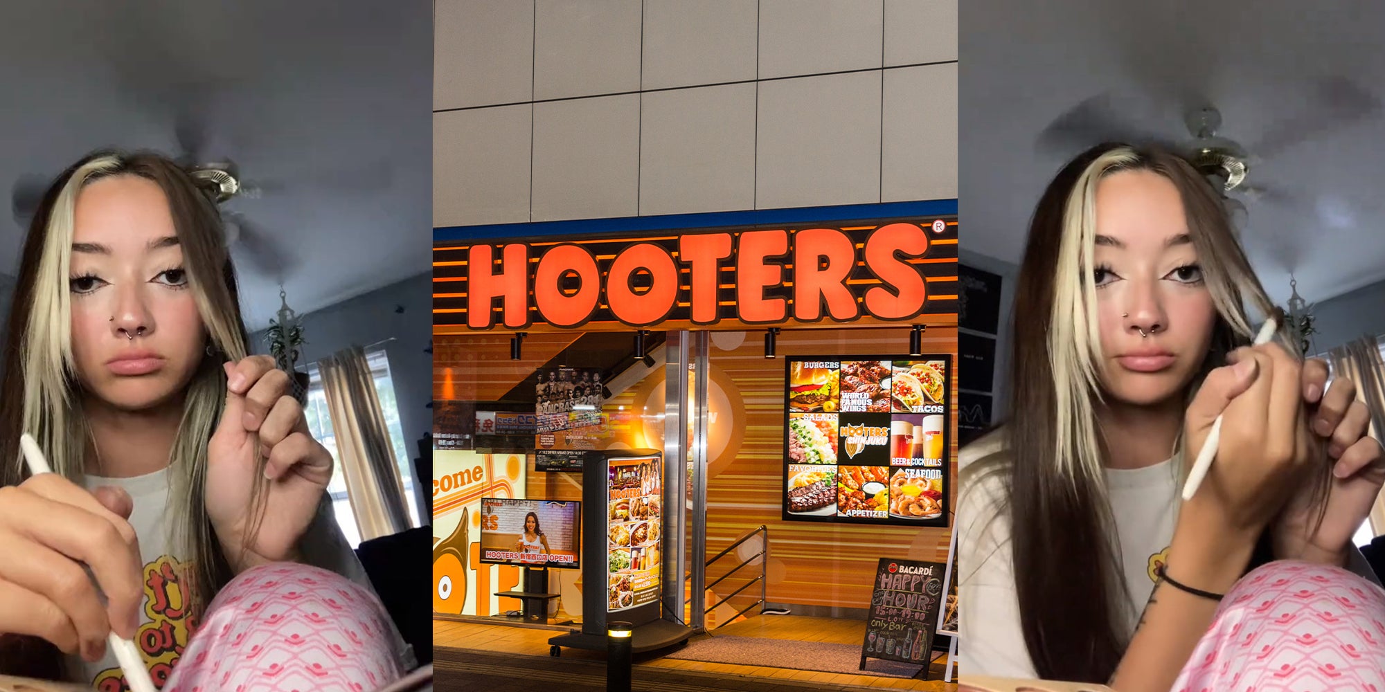 Hooters Worker Refuses to Dye Her Hair, Does This Instead