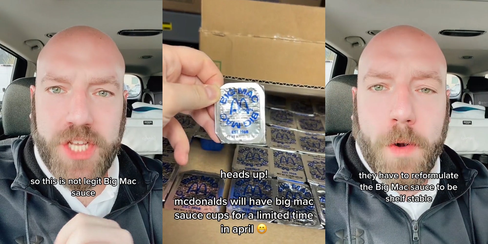 Why The Big Mac Sauce Packets Aren’t Real Big Mac Sauce