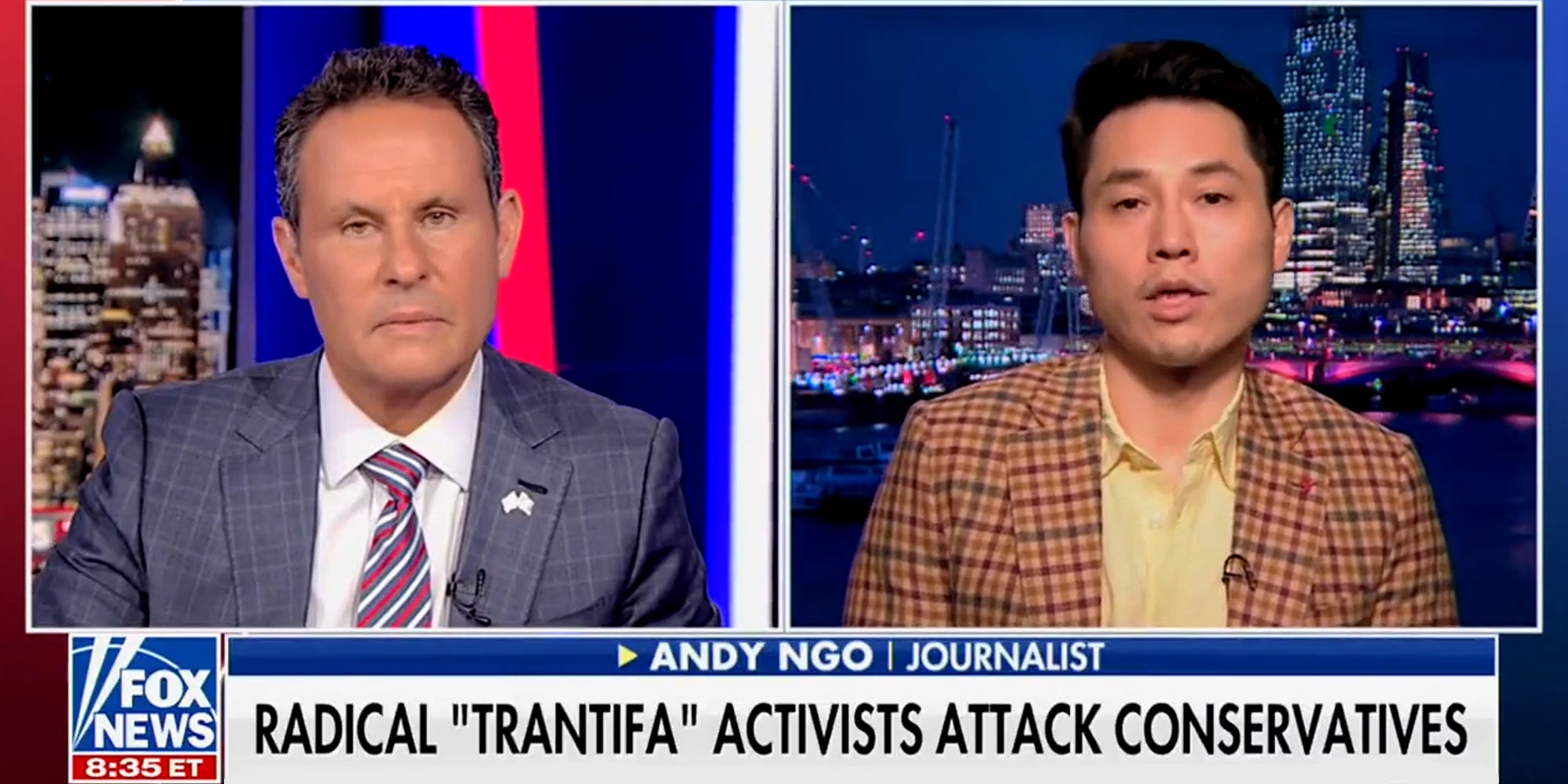 Andy Ngo, Conservative Commentators Warn of 'Trantifa'
