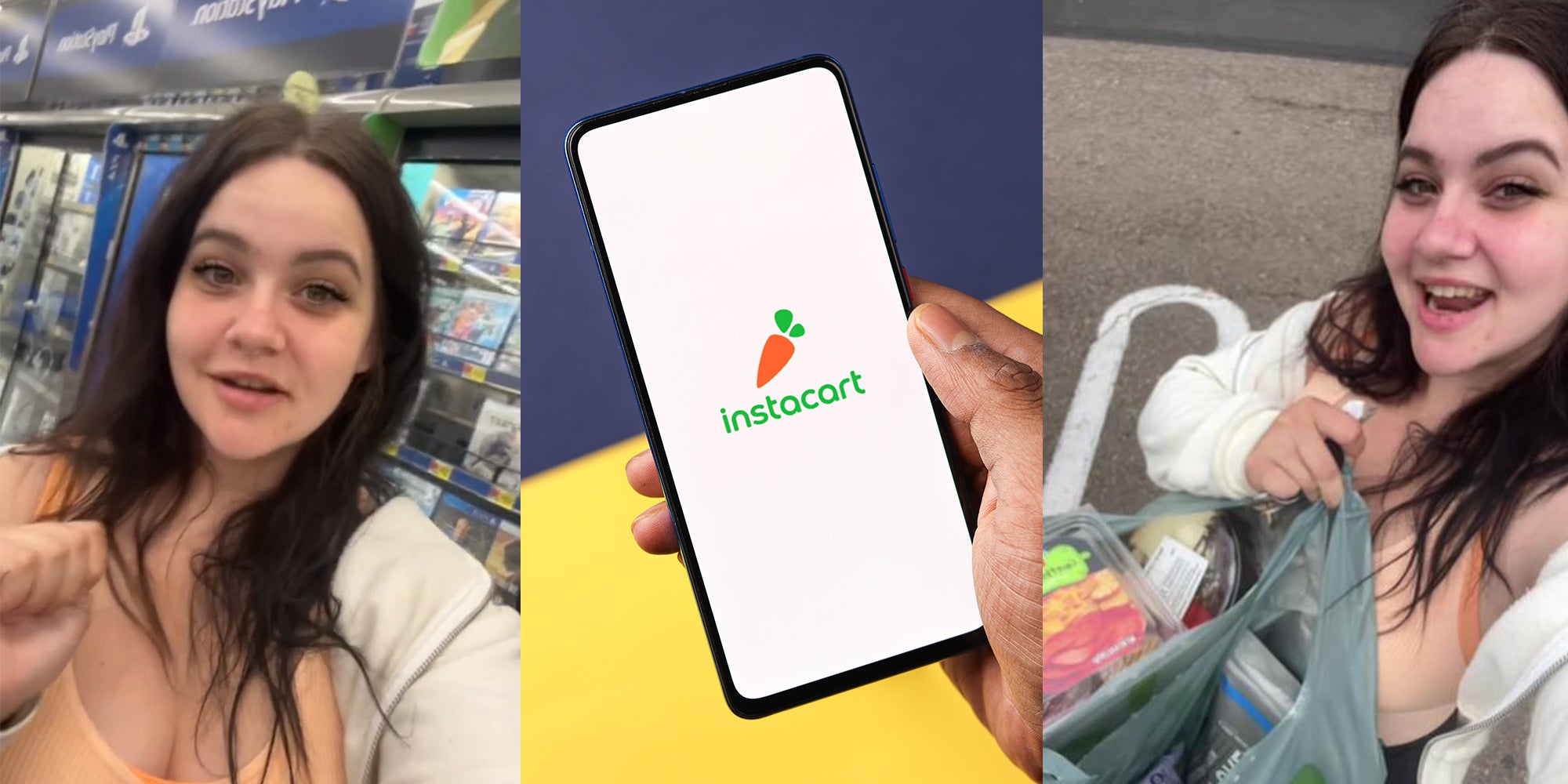 Instacart Worker Shops For Her Own Walmart Order instacart-worker-shops-for-her-own-walmart-order