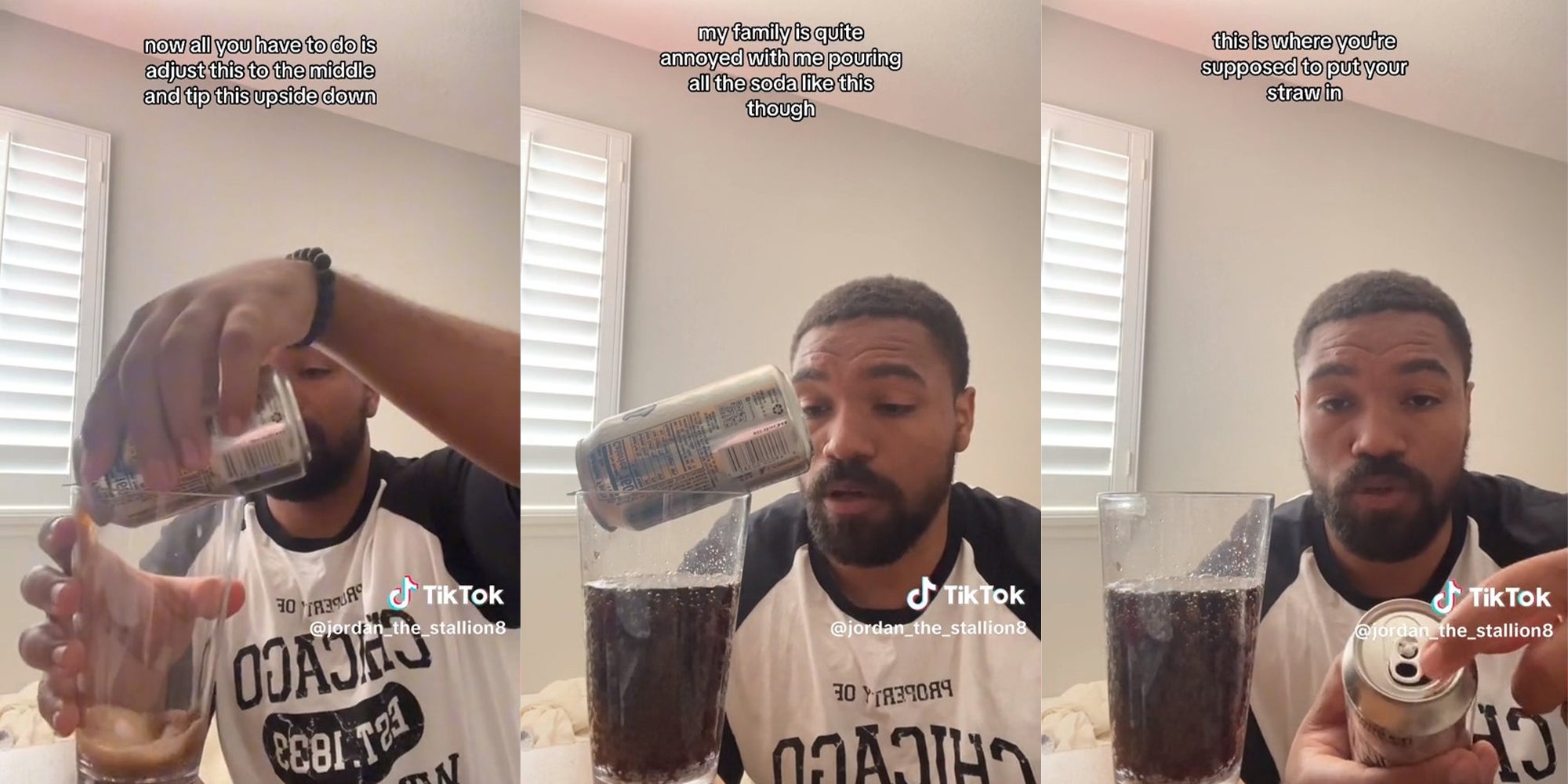 Someone's Got an Innovative Hack for Properly Pouring Soda