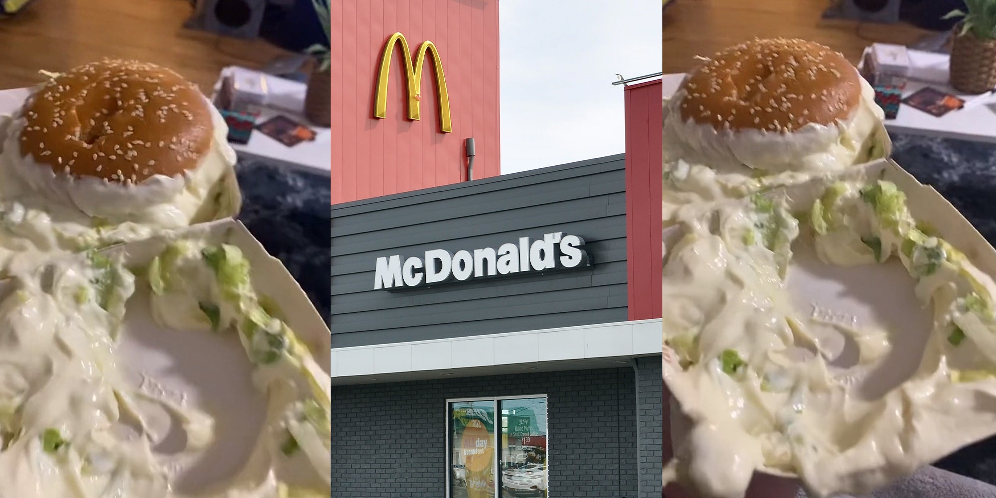 McDonald’s Customer’s McChicken Comes Drenched in Sauce